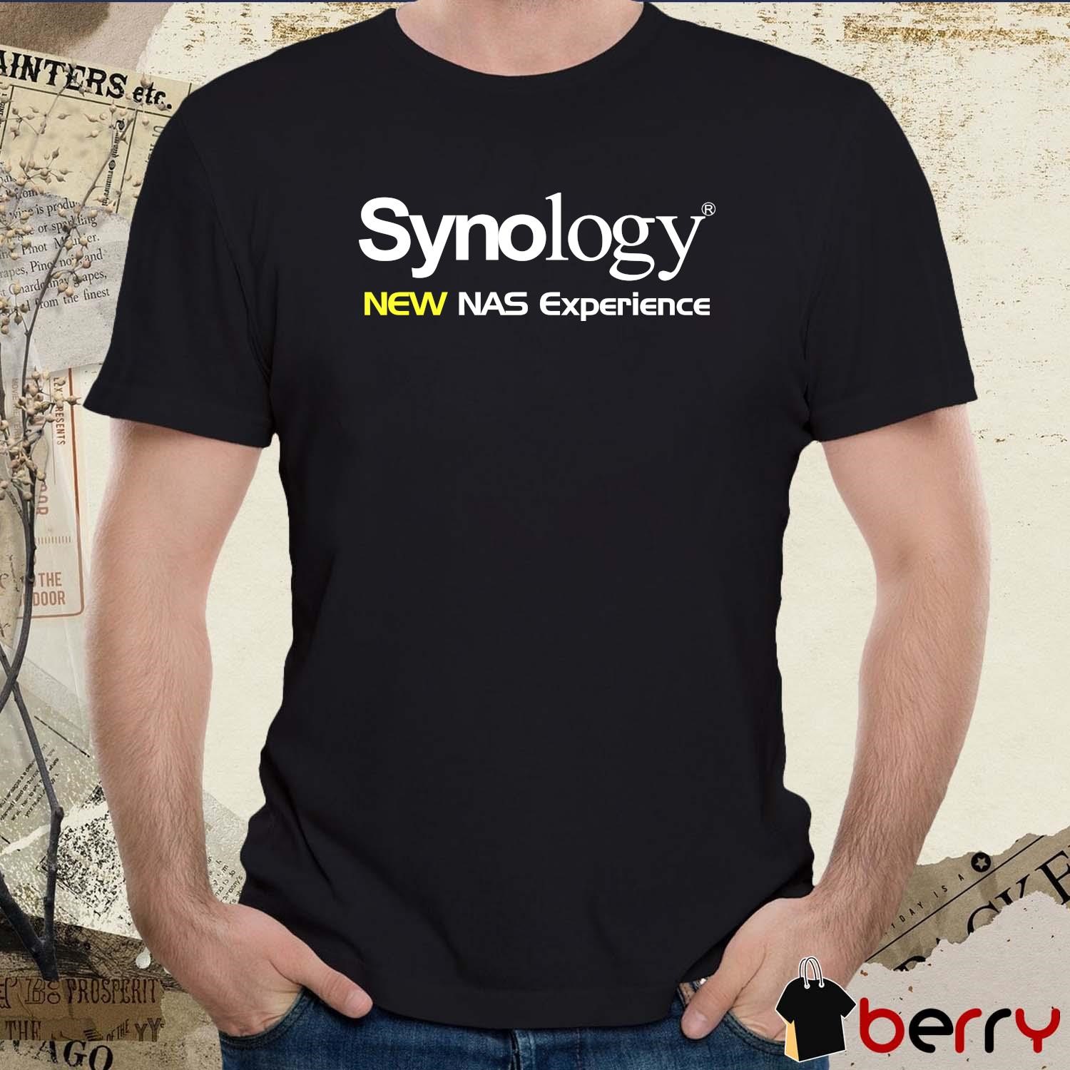 Synology New Nas Experience Logo T-shirt, hoodie, sweater, long sleeve ...