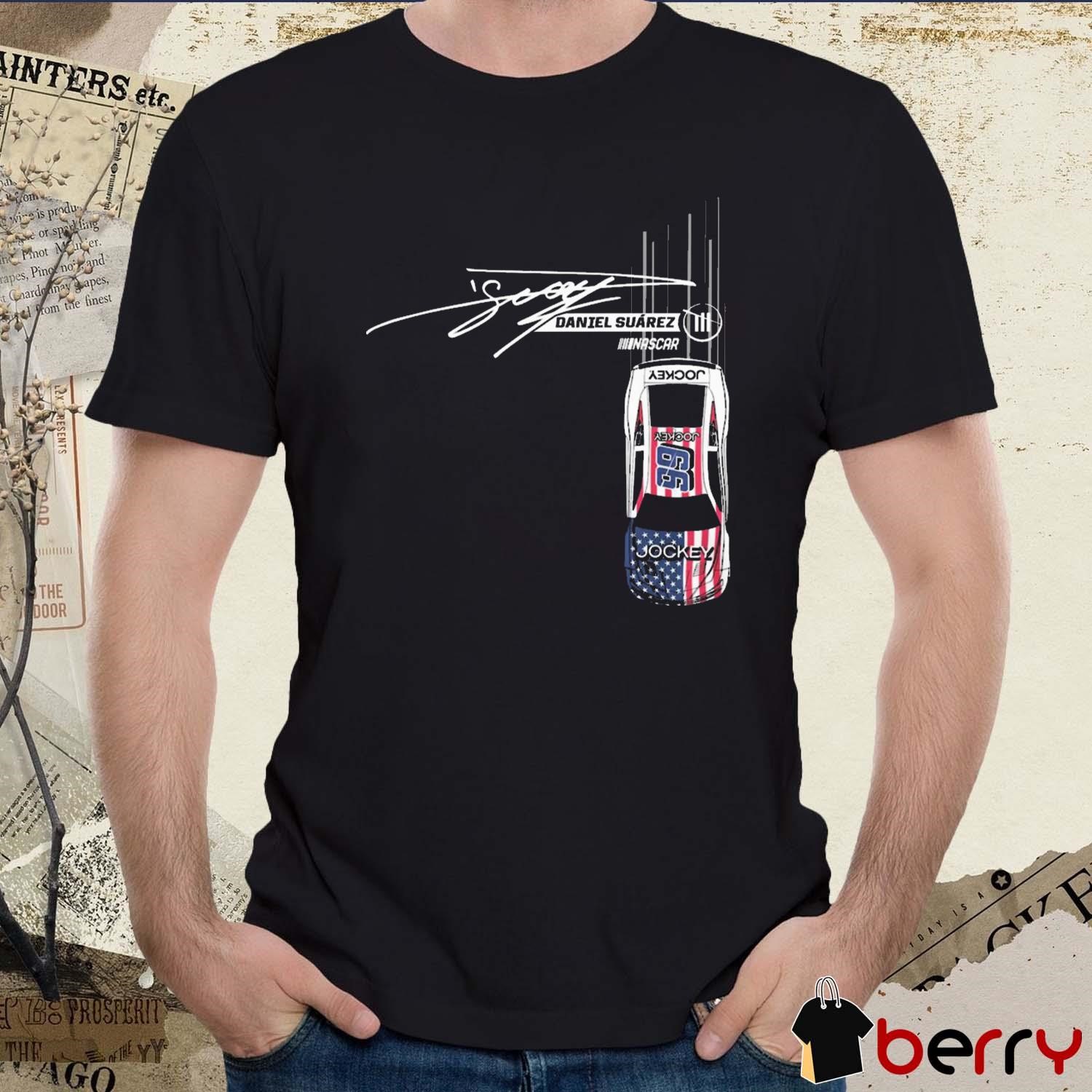 Daniel Suarez #99 Jockey signature t-shirt, hoodie, sweater, long ...