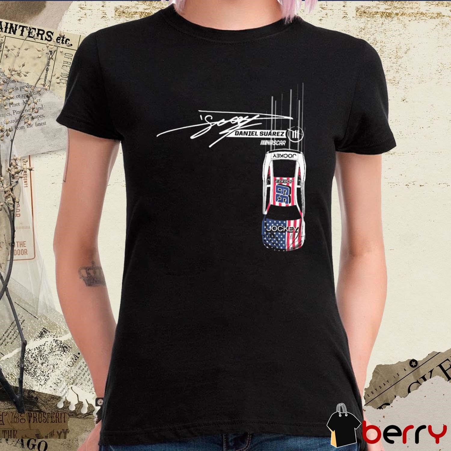 Daniel Suarez #99 Jockey signature t-shirt, hoodie, sweater, long ...