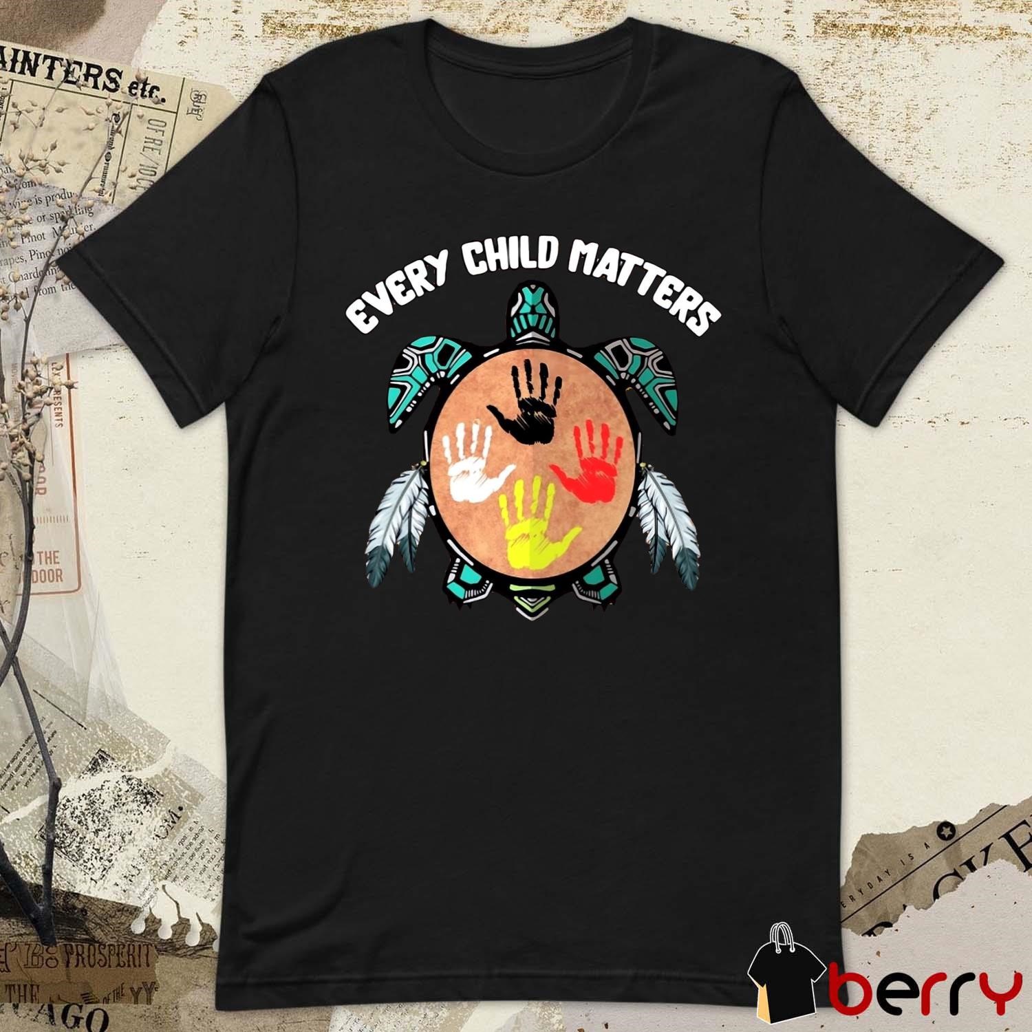 Every child matters tribe cherokee native t-shirt, hoodie, sweater ...