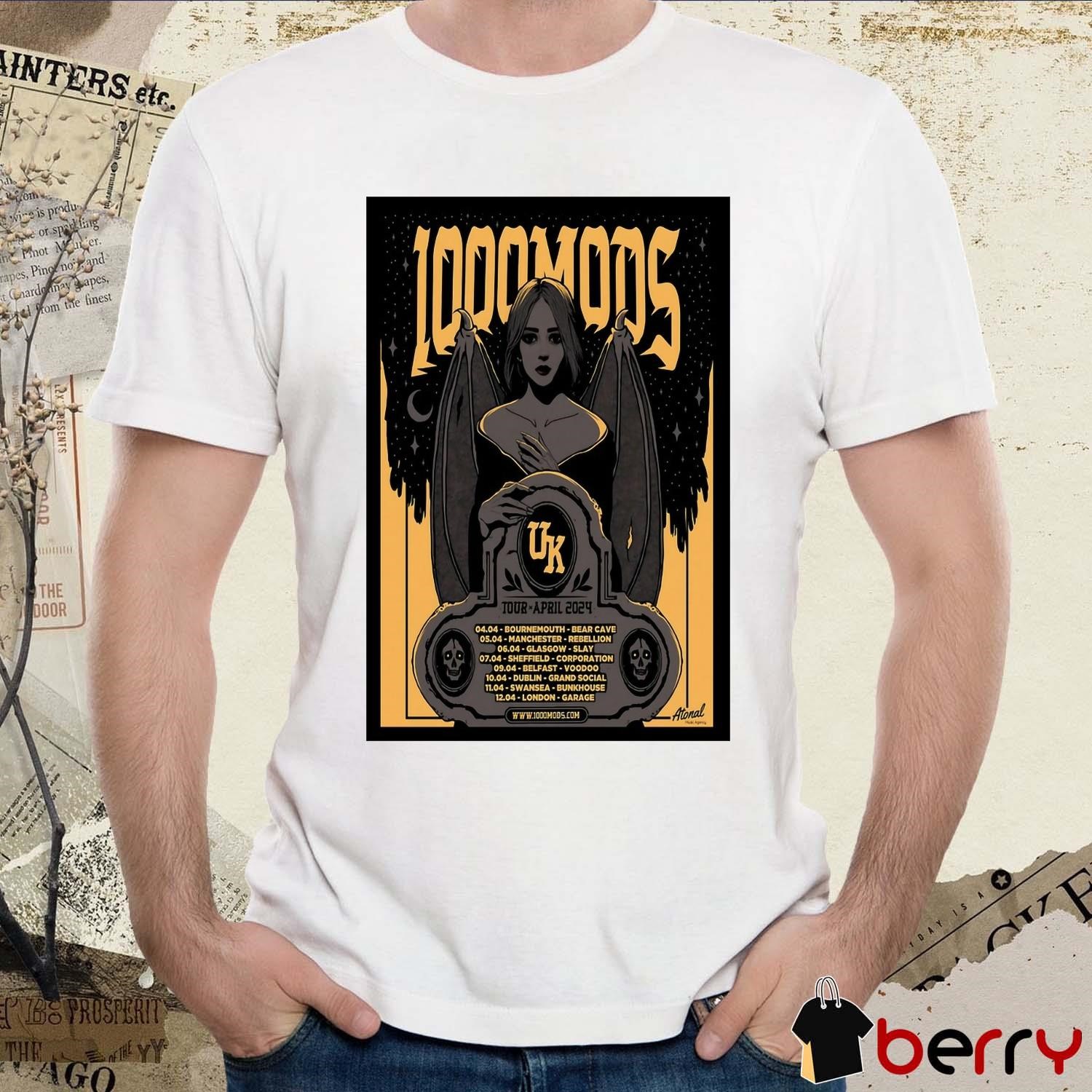 1000mods UK '24 Poster t-shirt, hoodie, sweater, long sleeve and tank top