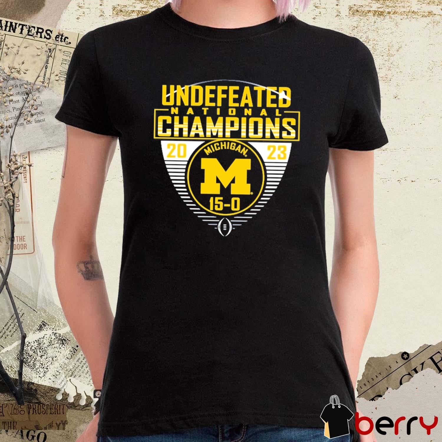 Michigan Wolverines College Football Playoff 2023 National Champions ...