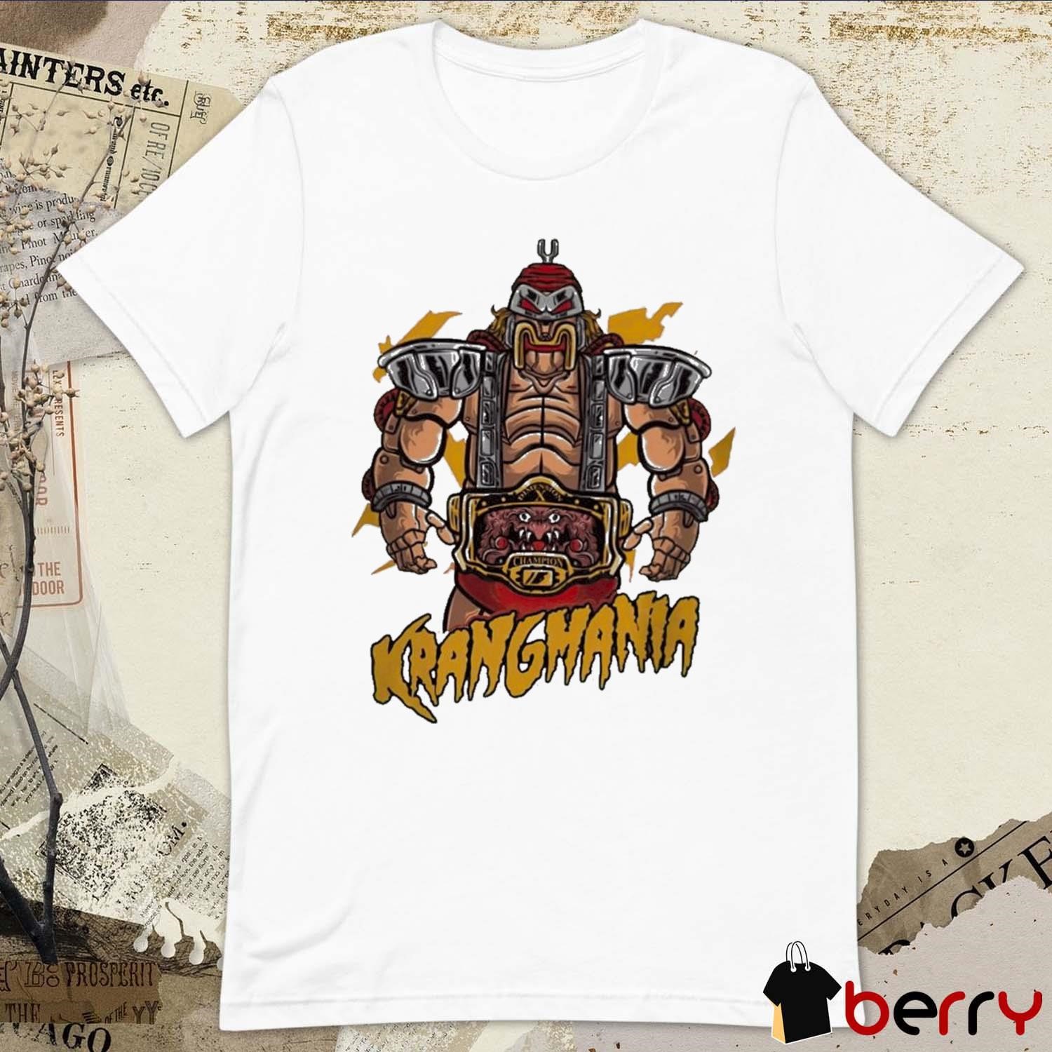 Teenage Mutant Ninja Turtles and Hulk Hogan Krang-mania t-shirt, hoodie ...