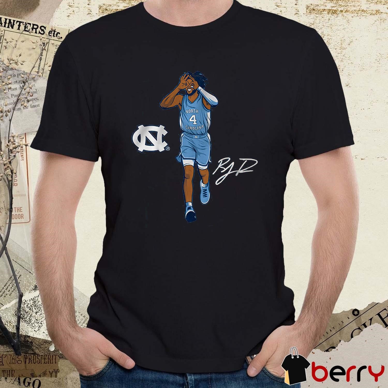 Unc Basketball R.j. Davis Superstar Pose t-shirt, hoodie, sweater, long ...