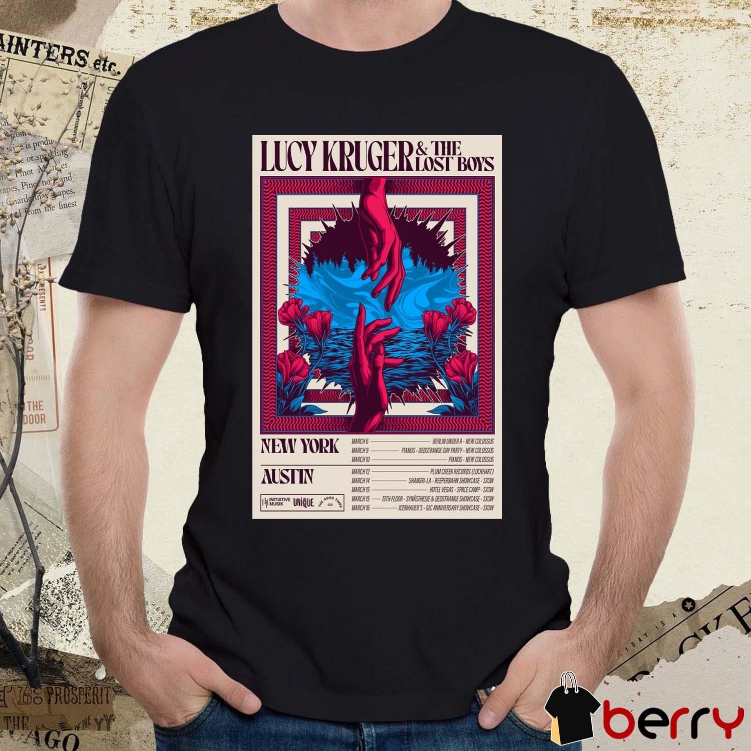 Lucy Kruger And The Lost Tour Of America Poster t-shirt, hoodie ...