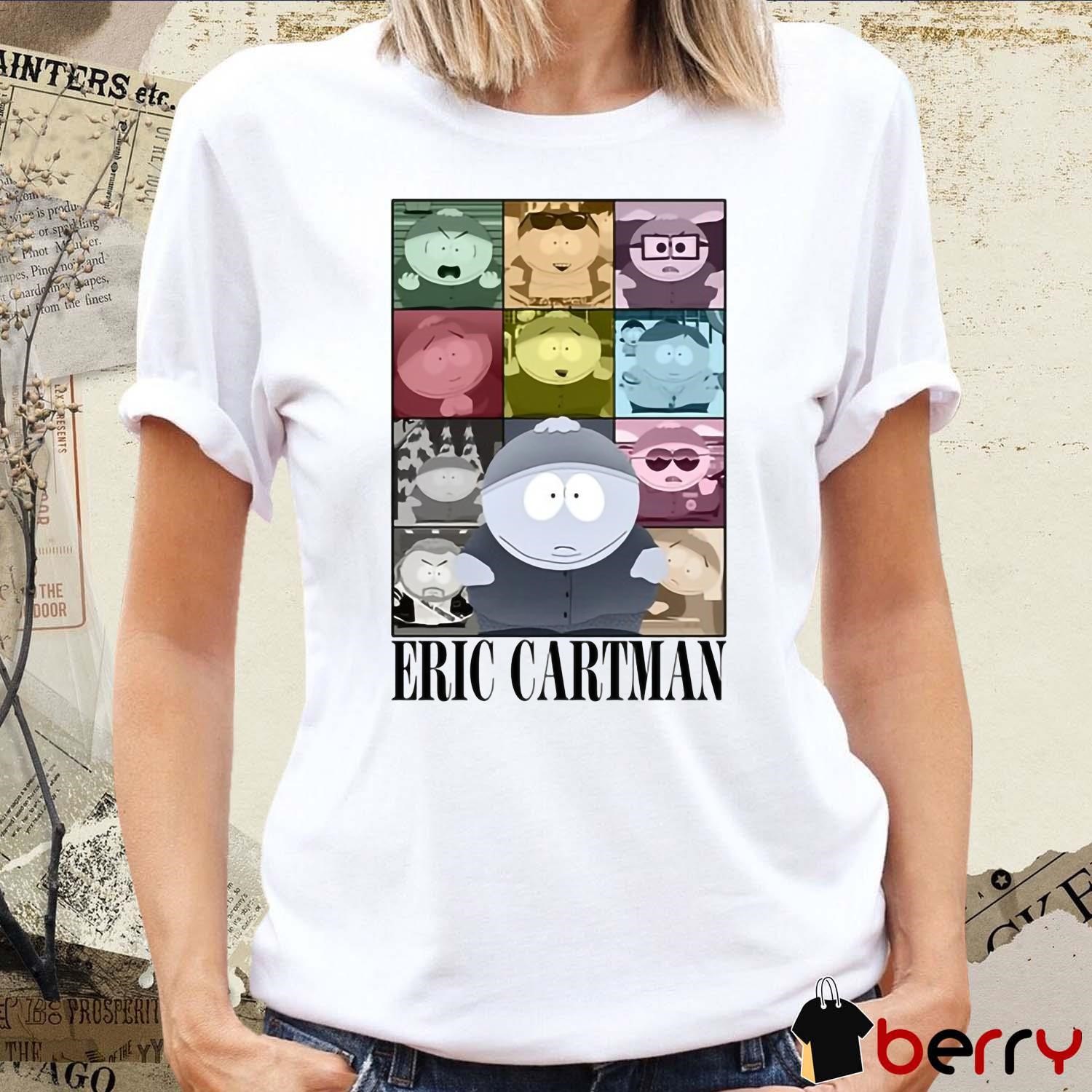 Nantvitale Eric Cartman The Eras Tour t-shirt, hoodie, sweater, long ...