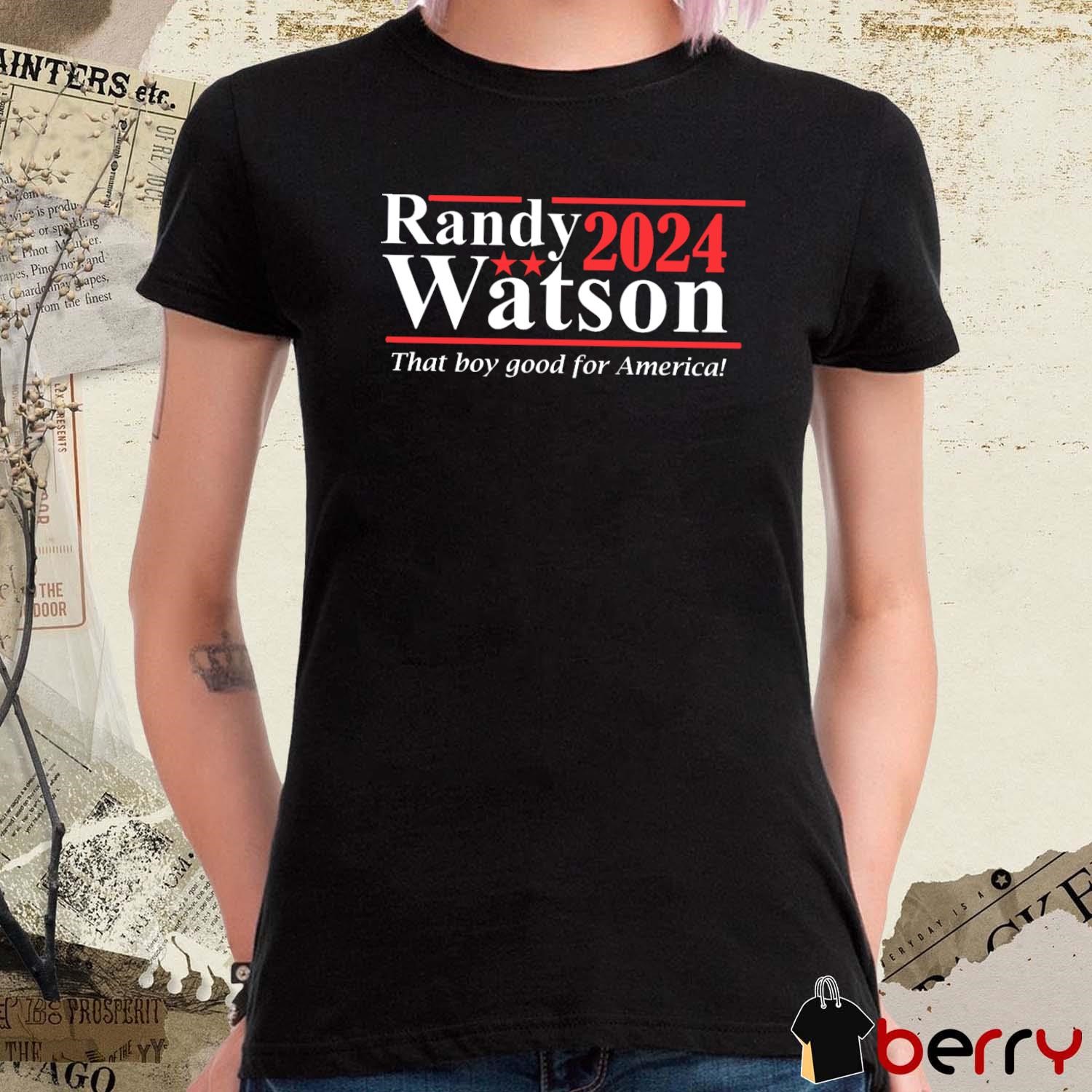 Randy Watson 2024 That Boy Good For America t-shirt, hoodie, sweater, long sleeve and tank top