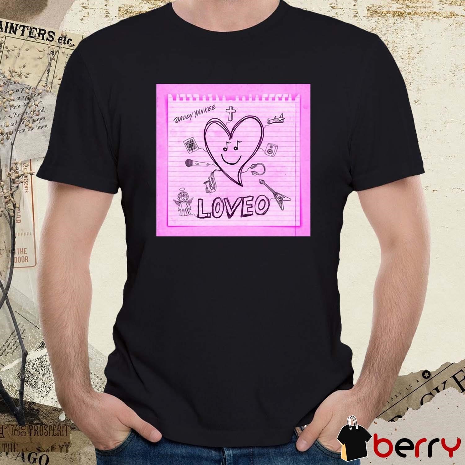 Daddy Yankee Loveo Cover t-shirt, hoodie, sweater, long sleeve and tank top