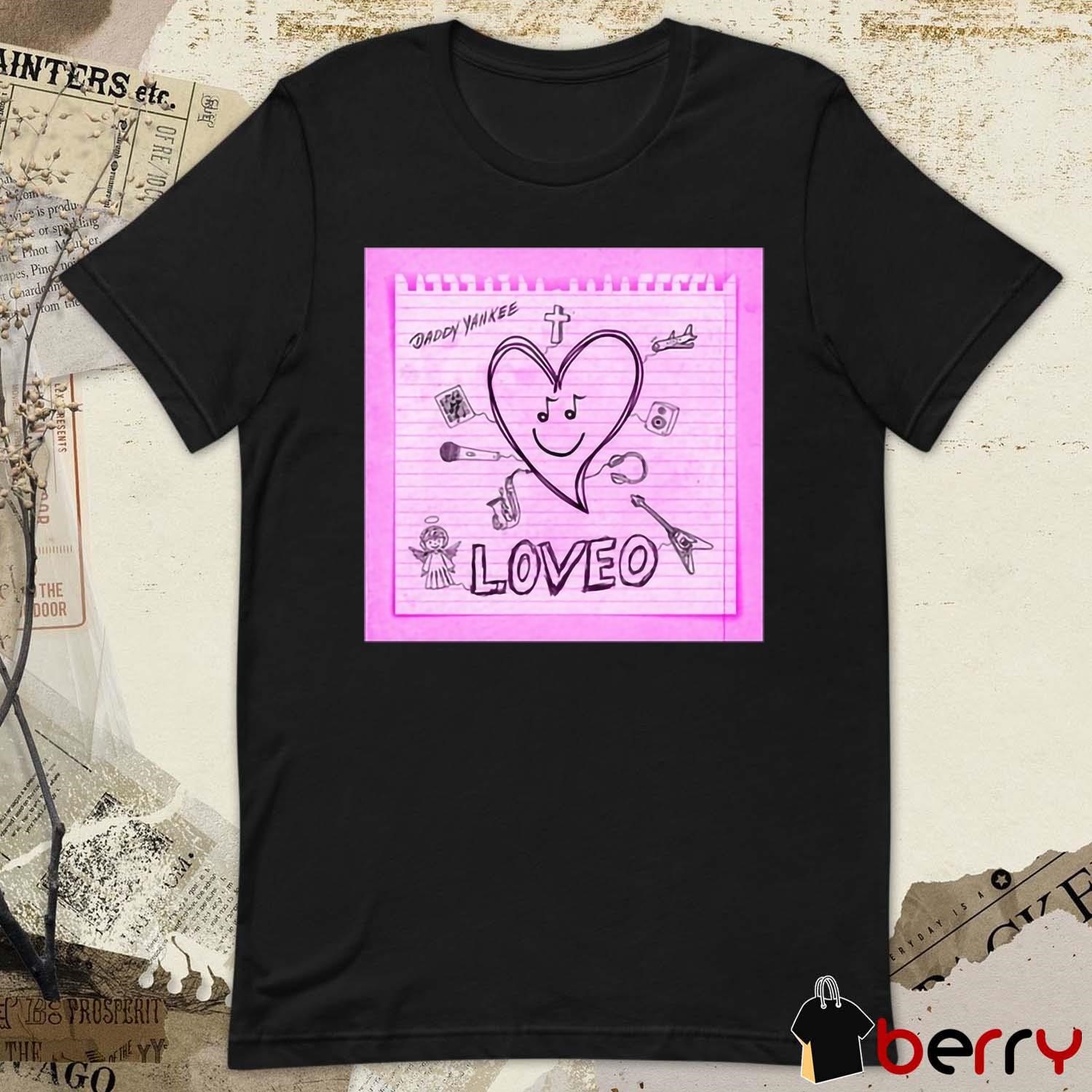 Daddy Yankee Loveo Cover t-shirt, hoodie, sweater, long sleeve and tank top