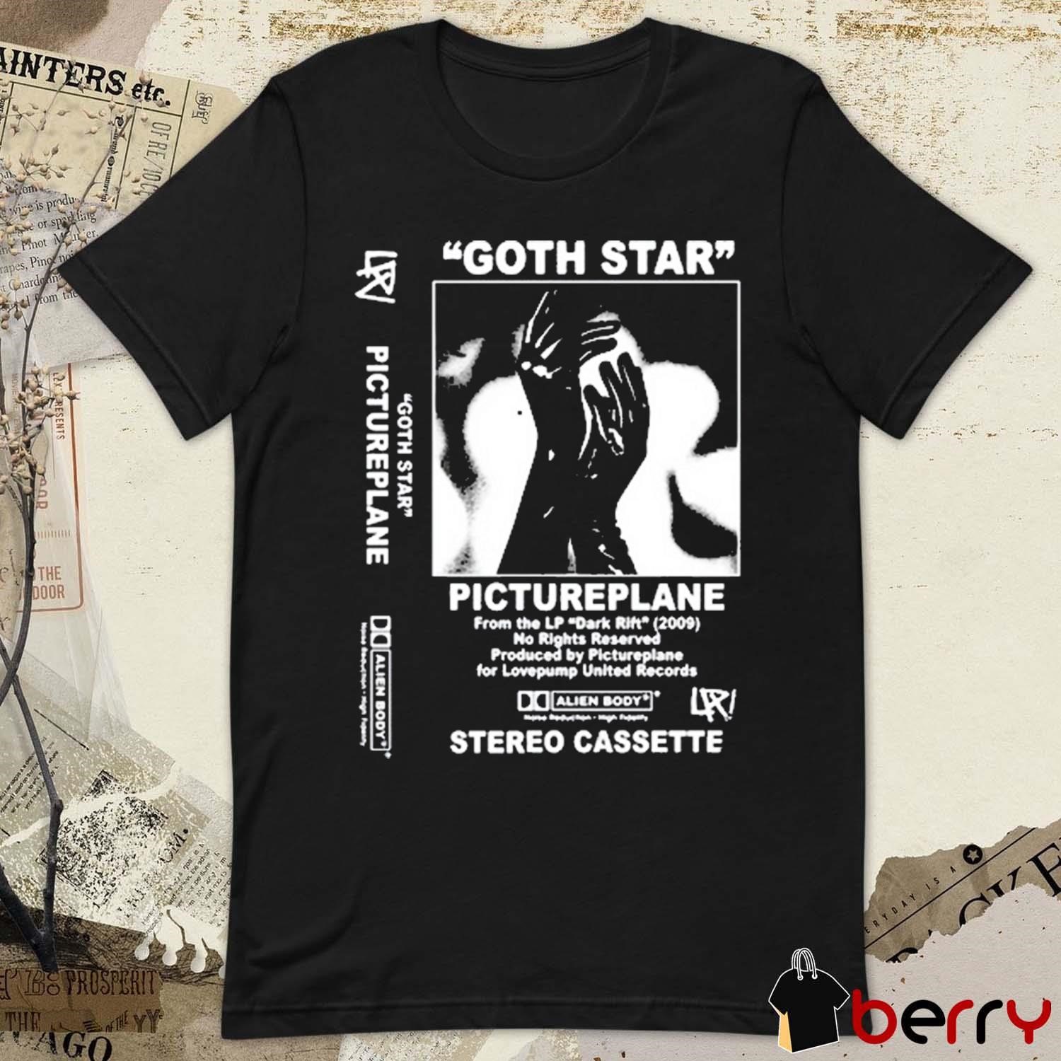 Goth Star Pictureplane Stereo Cassette t-shirt, hoodie, sweater, long sleeve and tank top
