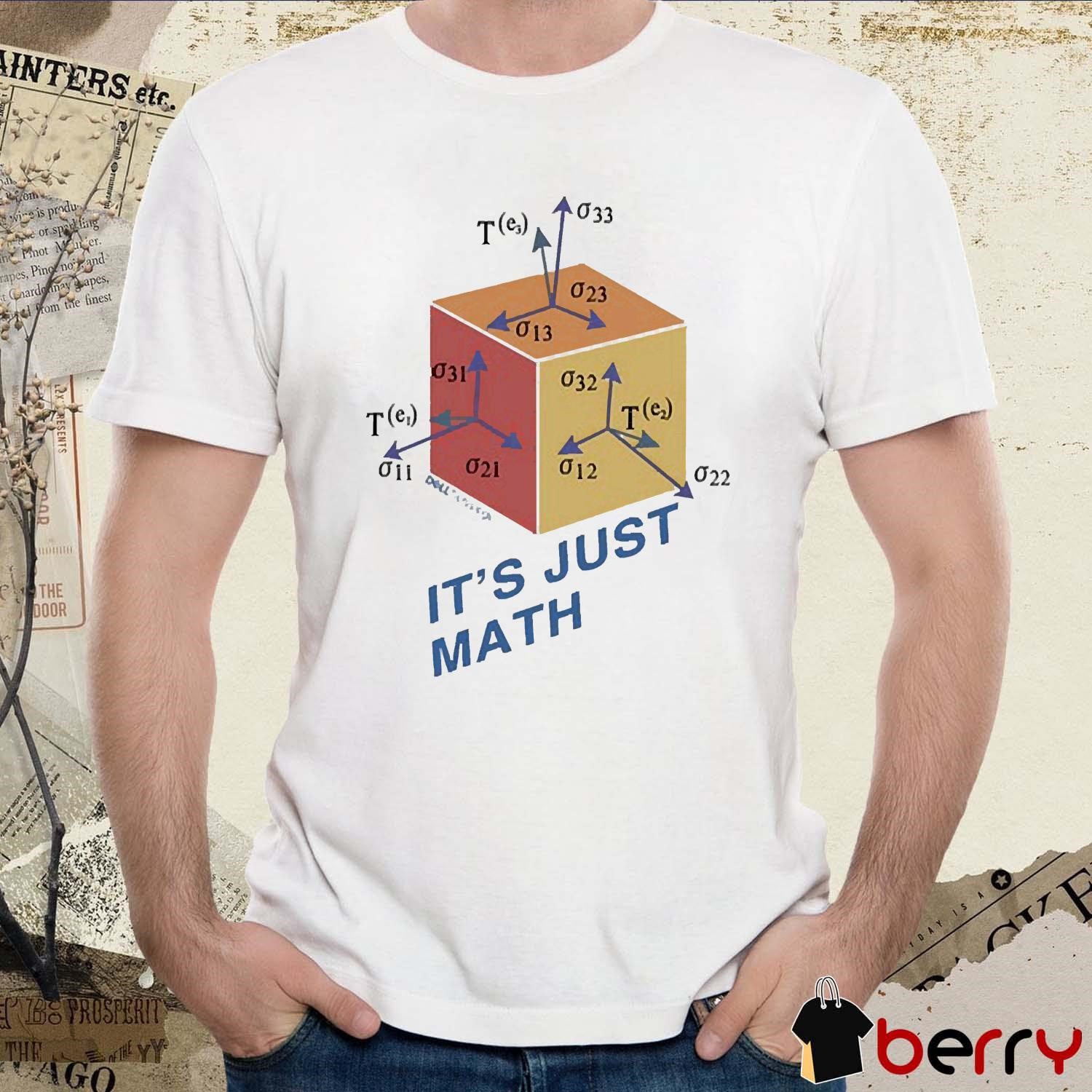 Jeff Clarke Wearing It's Just Math t-shirt, hoodie, sweater, long ...