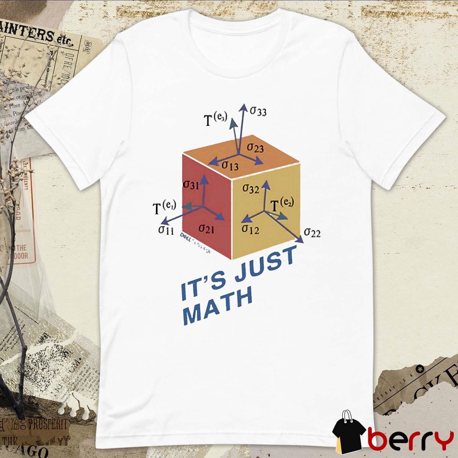 Jeff Clarke Wearing It's Just Math t-shirt, hoodie, sweater, long ...