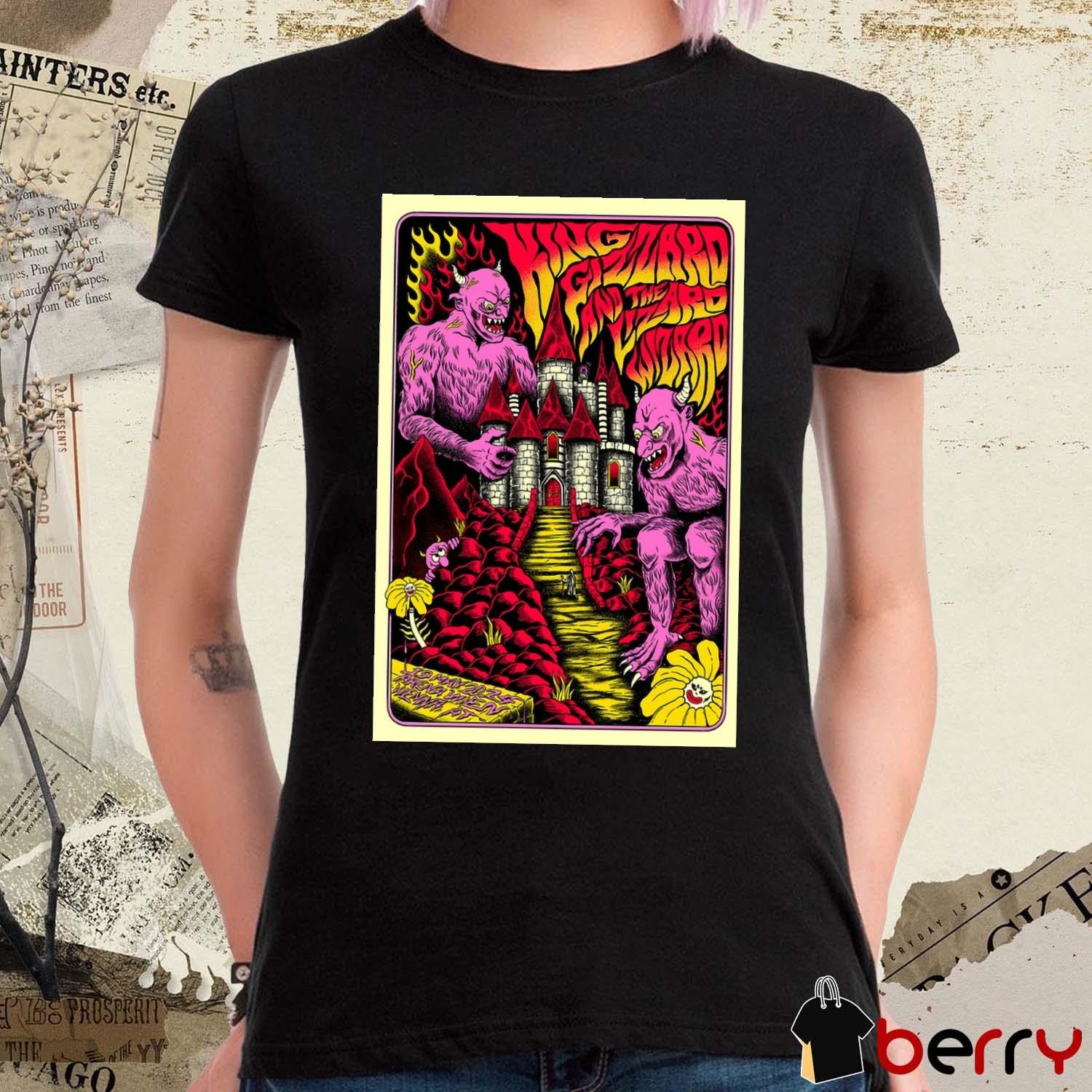 King Gizzard May 19 2024 Arena Wien Vienna AT Poster t-shirt, hoodie ...