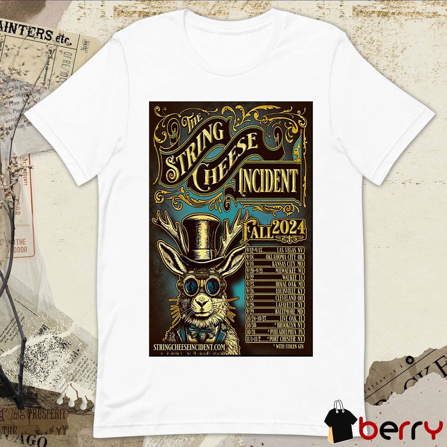 Official Poster The String Chese Incident Fall Tour 2024 t-shirt ...