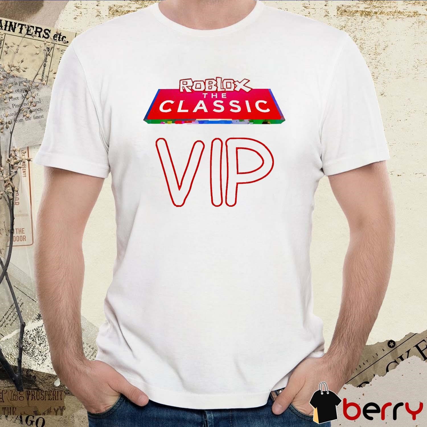 Roblox The Classic Vip t-shirt, hoodie, sweater, long sleeve and tank top