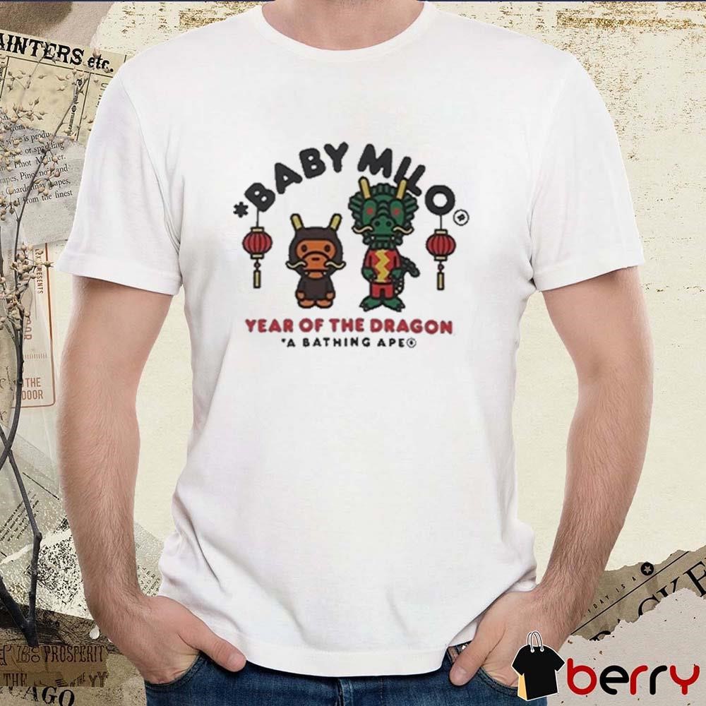 Official Baby Milo A Bathing Ape Year Of The Dragon A Bathing Ape t-shirt, hoodie, sweater, long ...