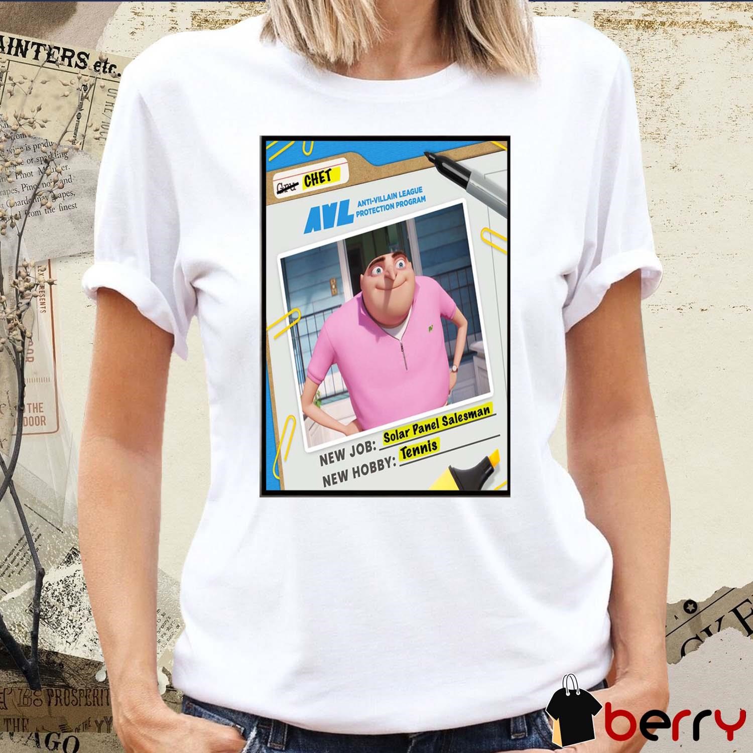 Official Poster Despicable Me 4 Gru As Chet A Solar Panel Salesman Who ...