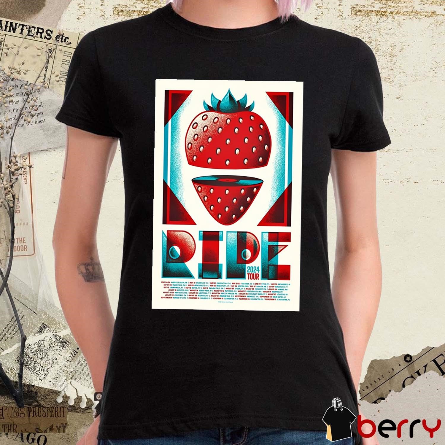 Official Poster Ripe Band Tour 2024 t-shirt, hoodie, sweater, long ...