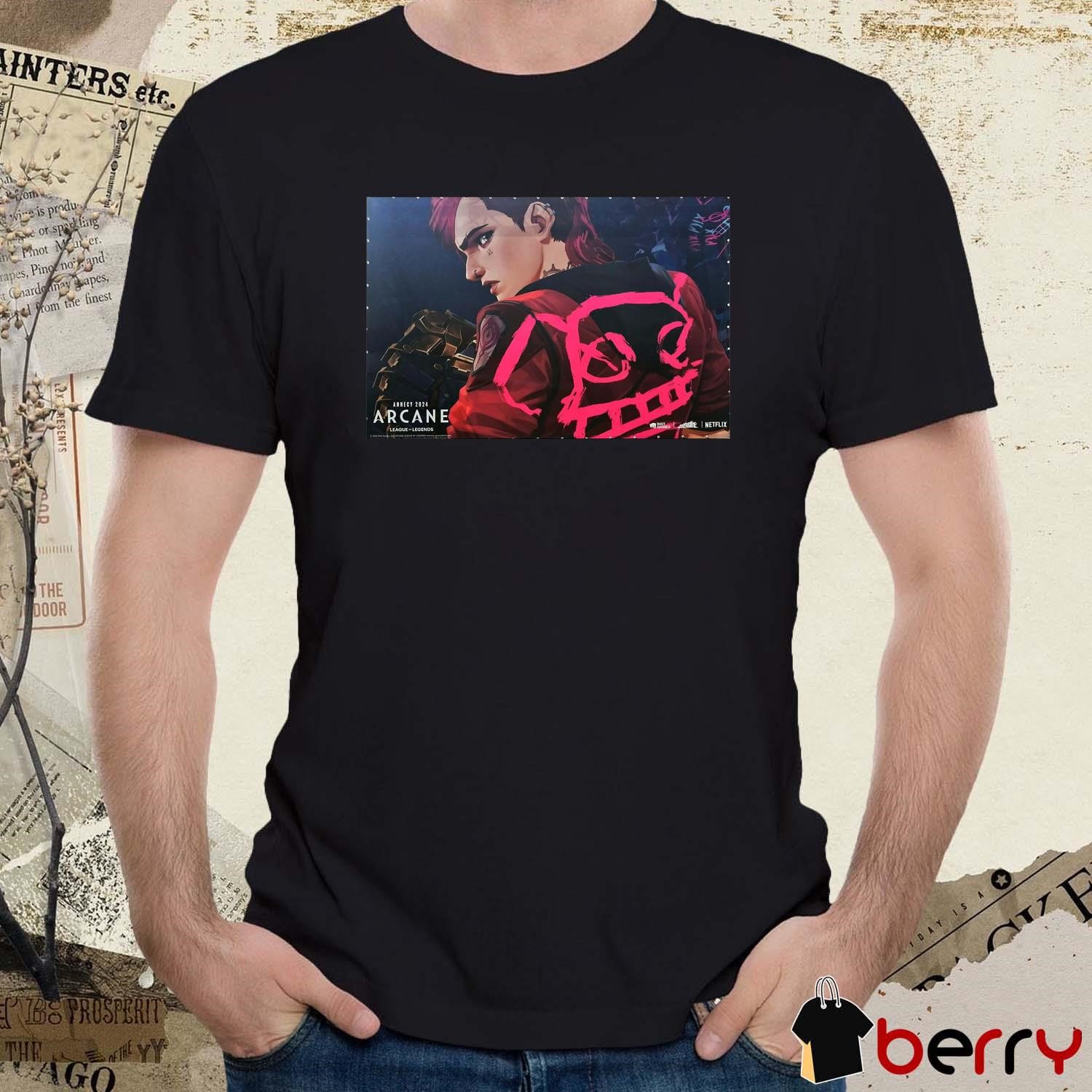 Official Poster Vi League Of Legend Arcane Season 2 New Character t ...