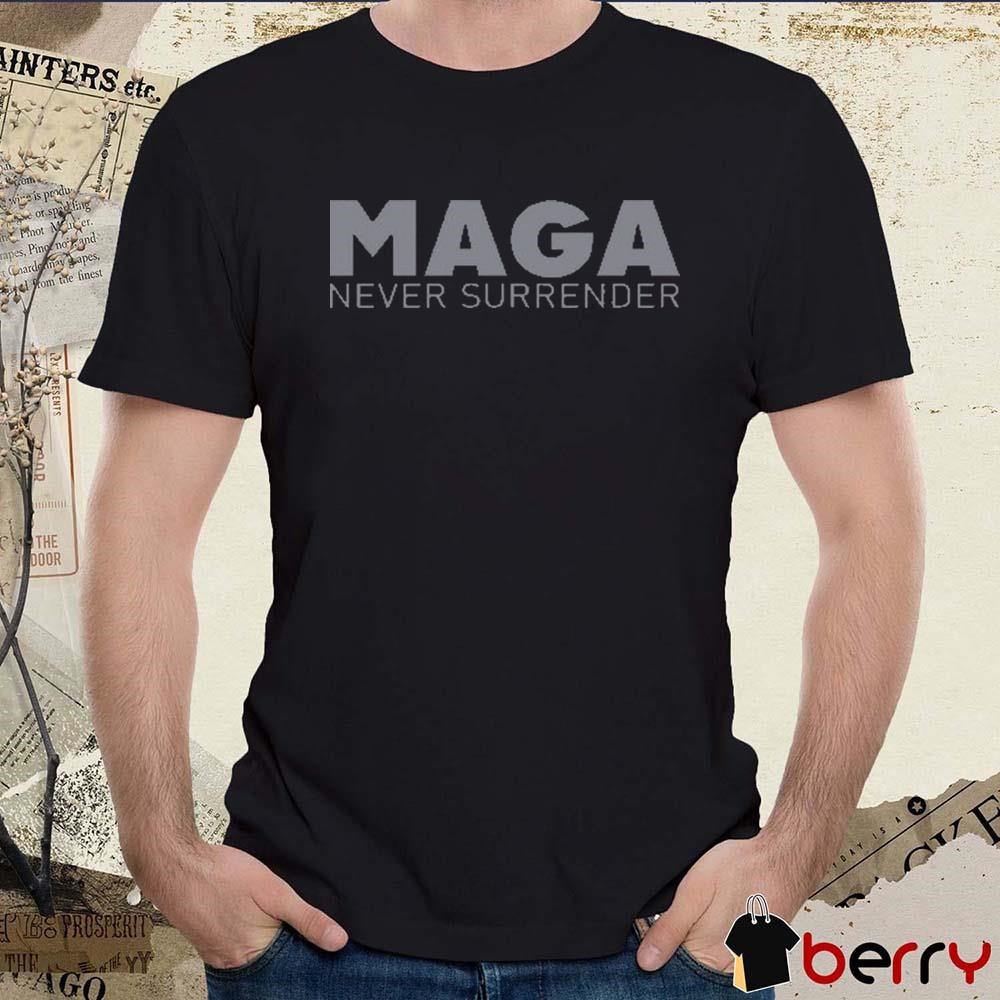 Official Ryann Mcenany Wearing Dark Maga Never Surrender t-shirt ...