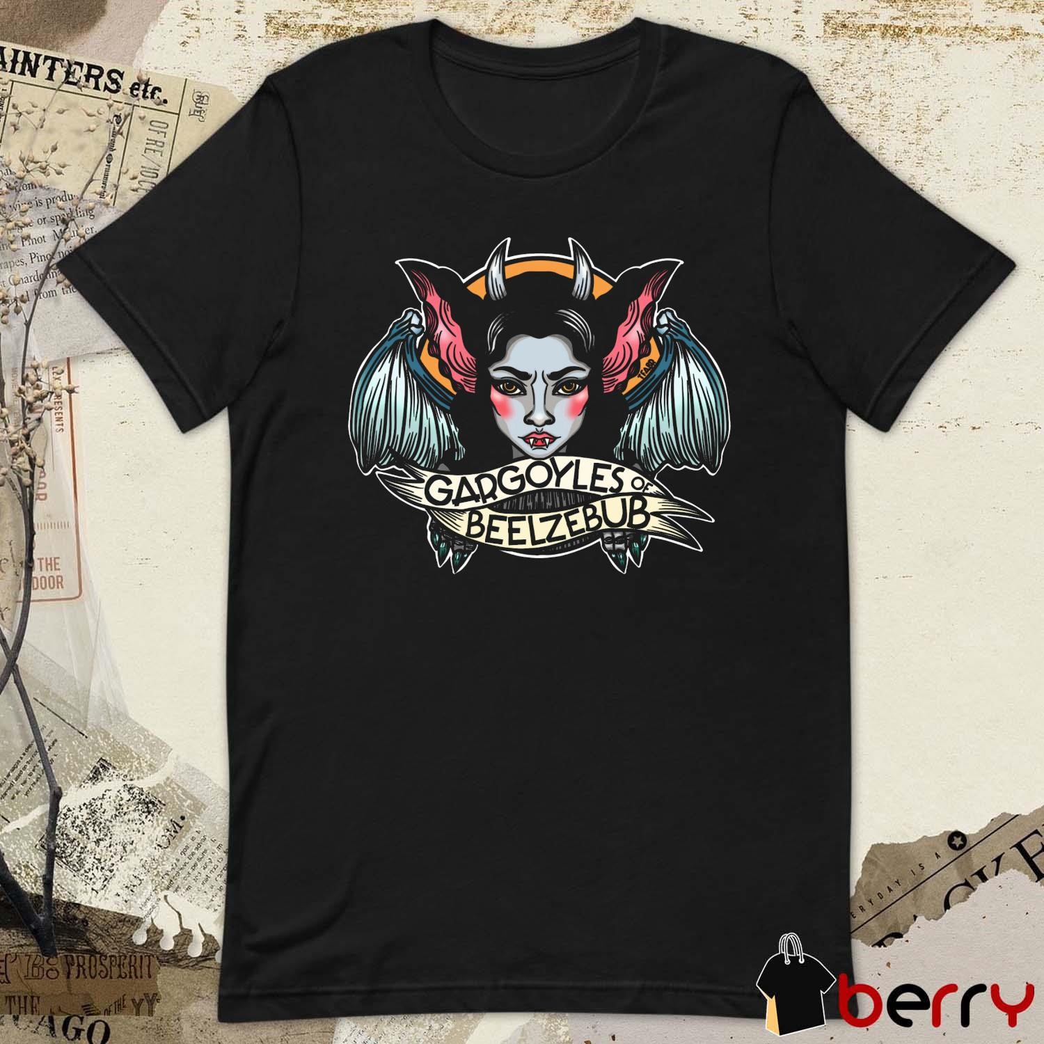 Official The Famous Artist Birdy Rose Gargoyles Of Beelzebub t-shirt ...