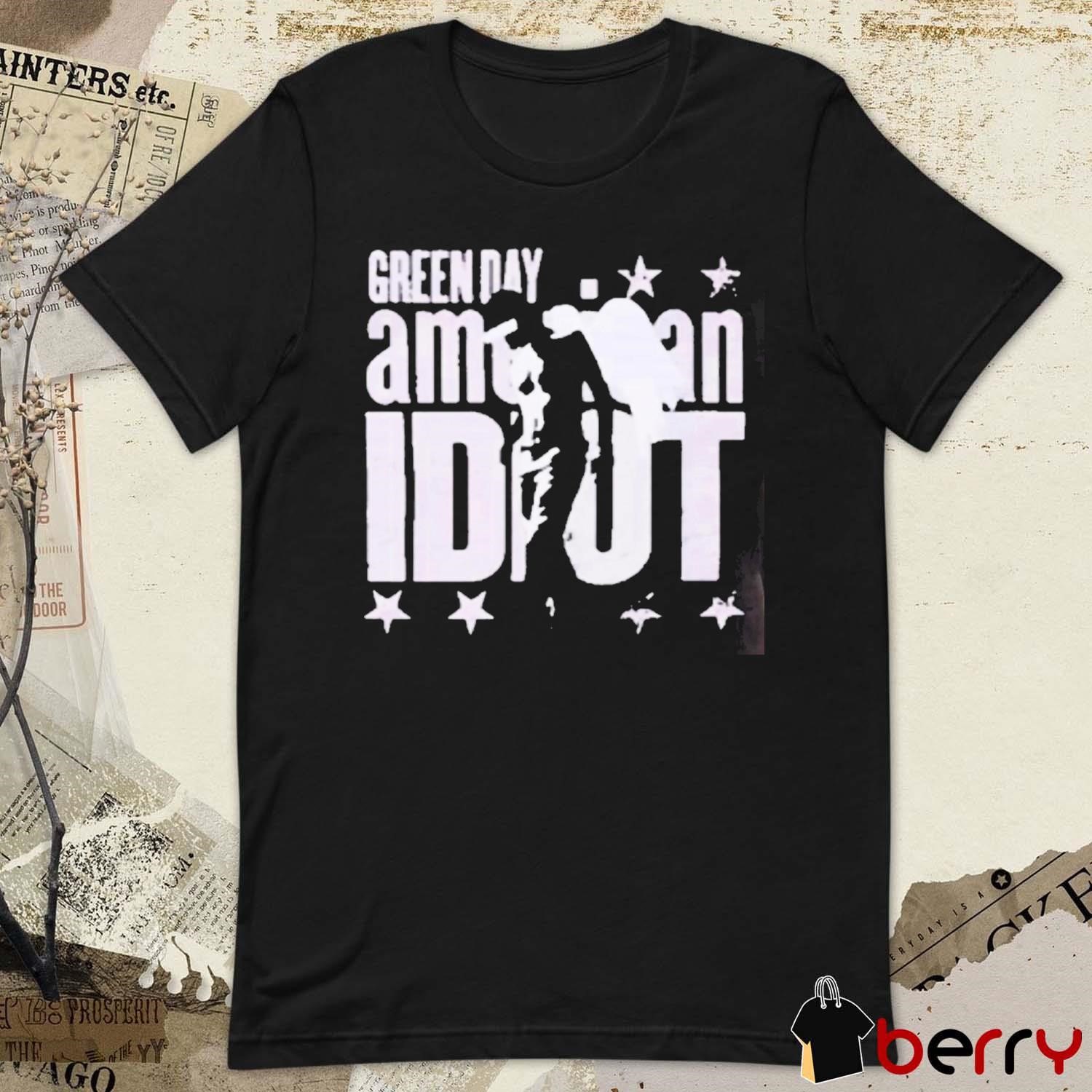 Official Green Day American Idiot Angel Stars t-shirt, hoodie, sweater ...