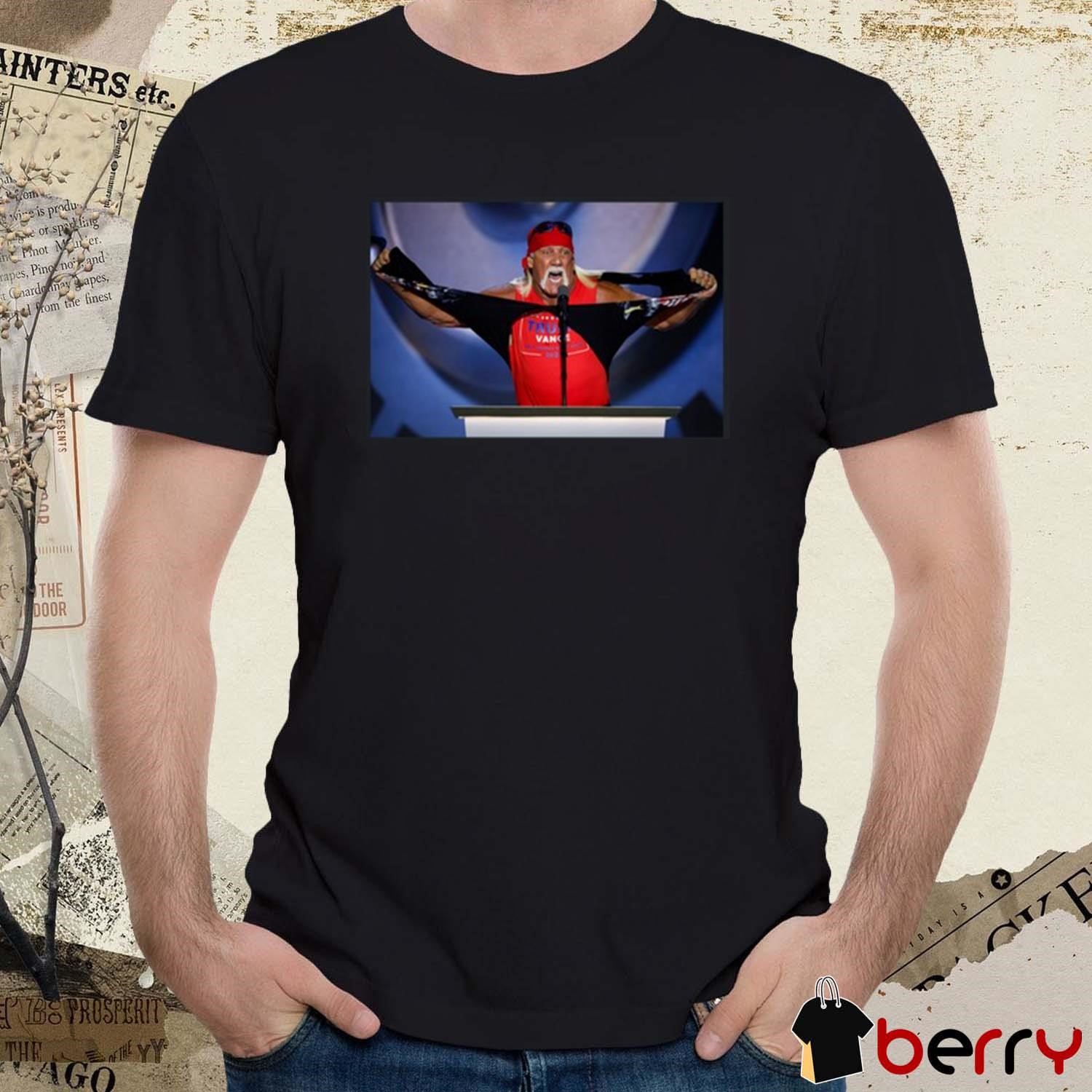 Official Hulk Hogan Let Trumpmania Make America Great Again t-shirt ...