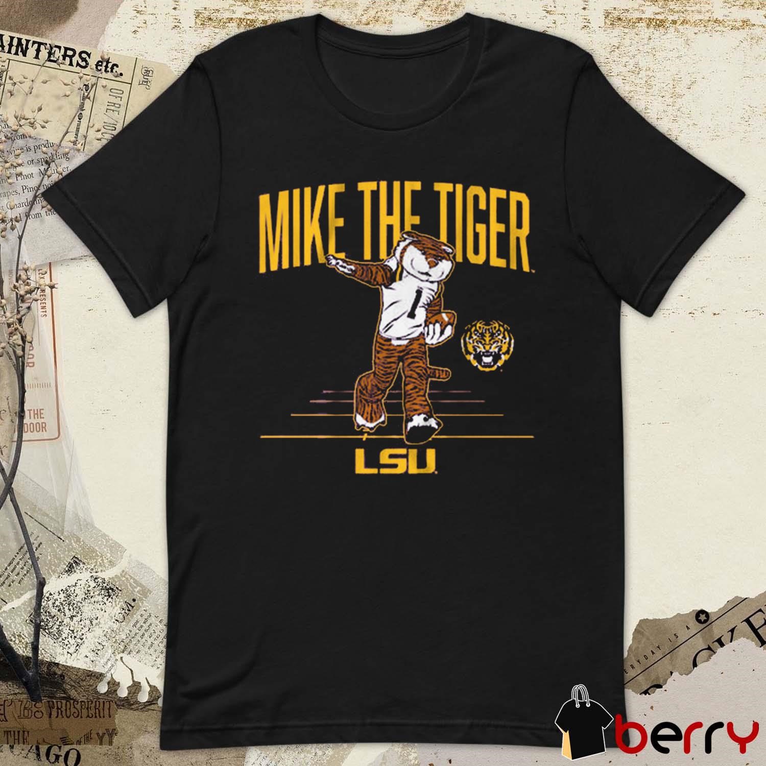Official Lsu Tigers Football Mike The Tiger Mascot t-shirt, hoodie ...