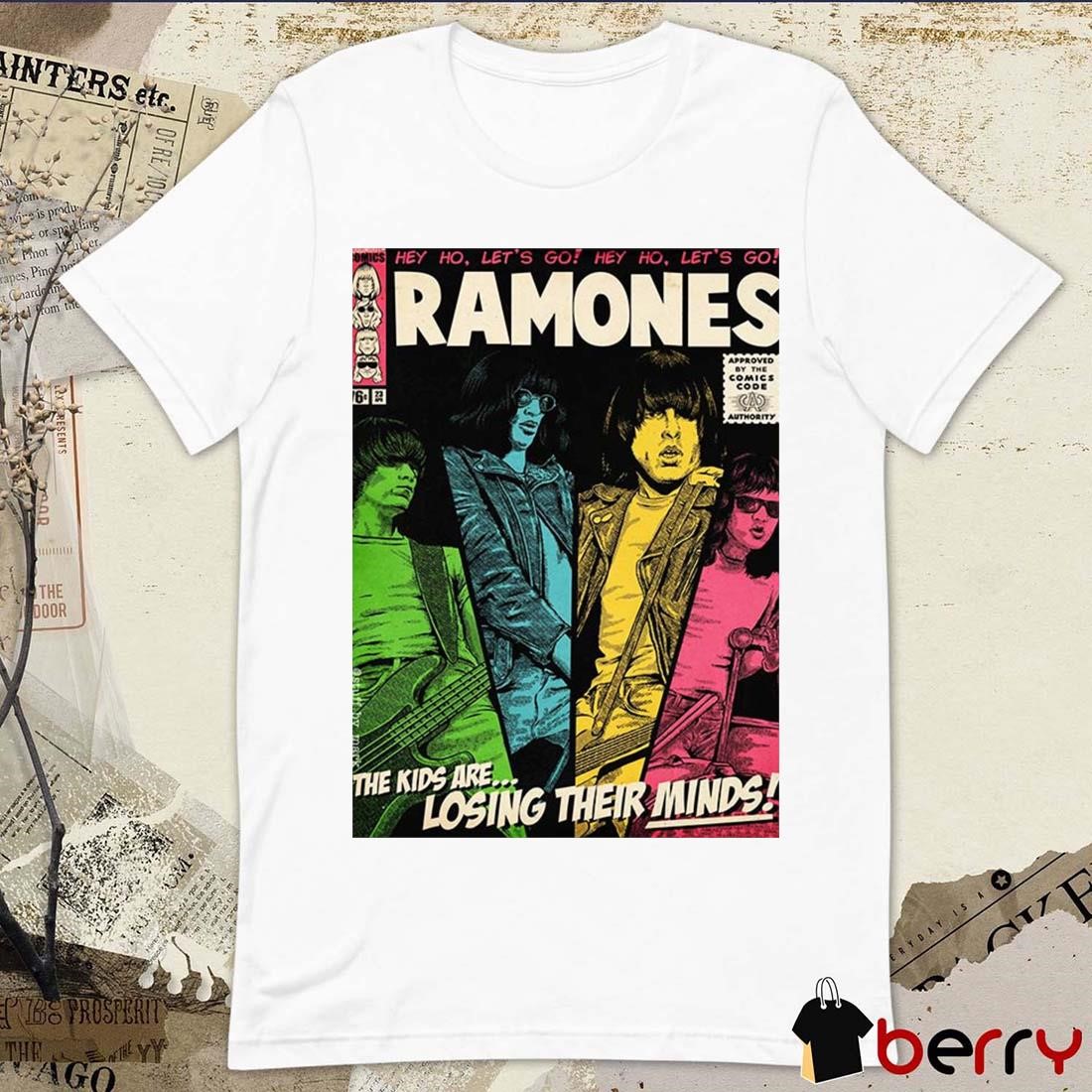Official Ramones The Kids Are Losing Their Minds Hey Ho Lets Go Comic ...