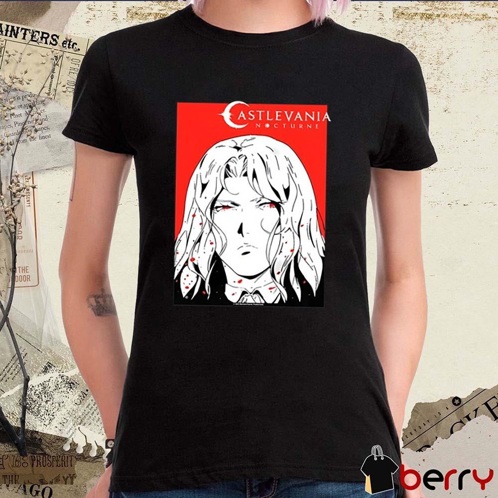 Official Samuel Deats Castlevania Nocturne Alucard Frame t-shirt ...