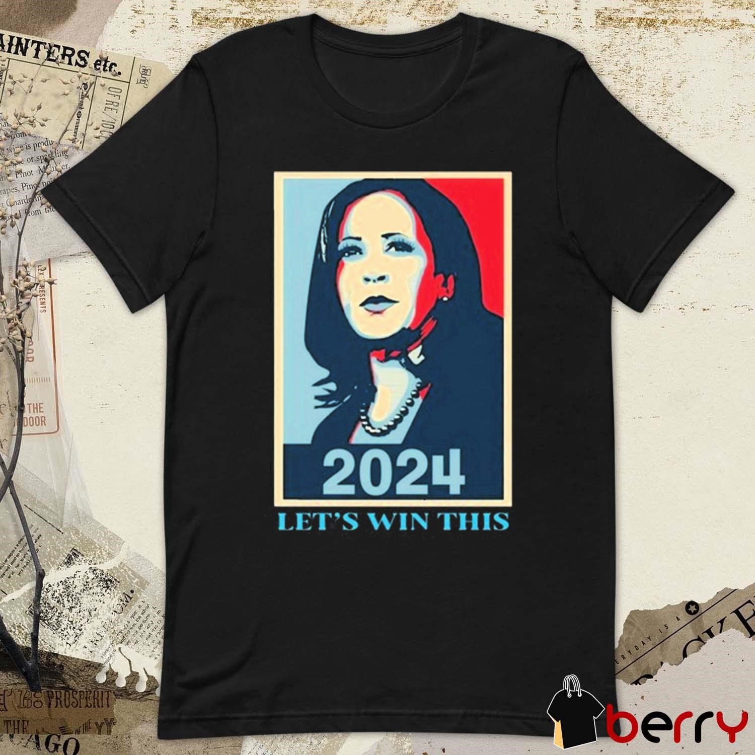 Official Kamala Harris 2024 Let's Win This Peter Hamby t-shirt, hoodie ...