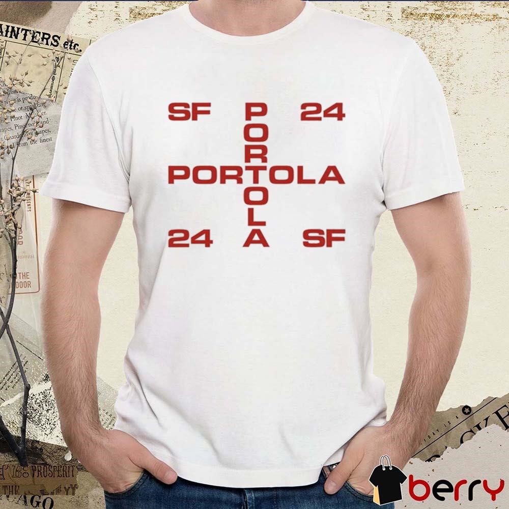 Official Portola Cross Logo Lineup 2024 t-shirt, hoodie, sweater, long ...