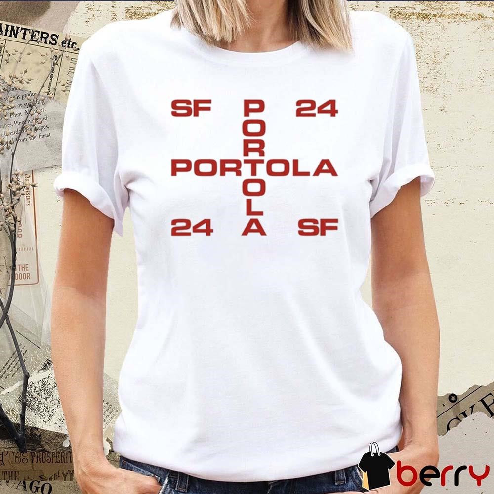 Official Portola Cross Logo Lineup 2024 t-shirt, hoodie, sweater, long ...