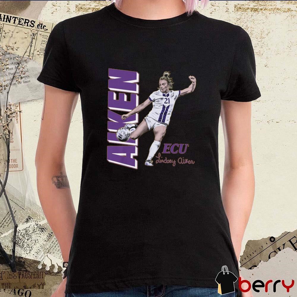 Official Lindsey Aiken ECU East Carolina University Cartoon Signature t ...