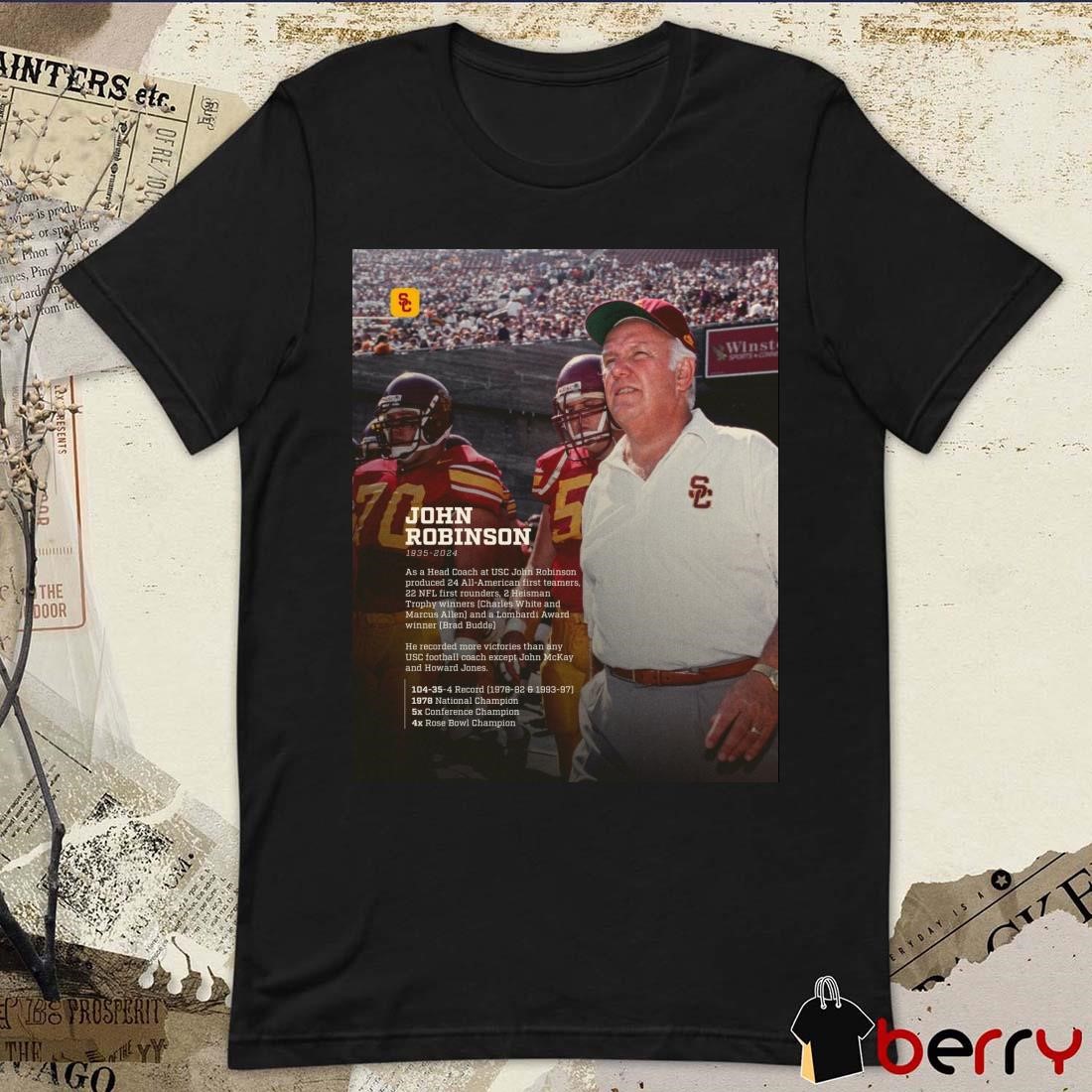 Official Rip Coach John Robinson Fight On Forever 1935-2024 Biography t ...