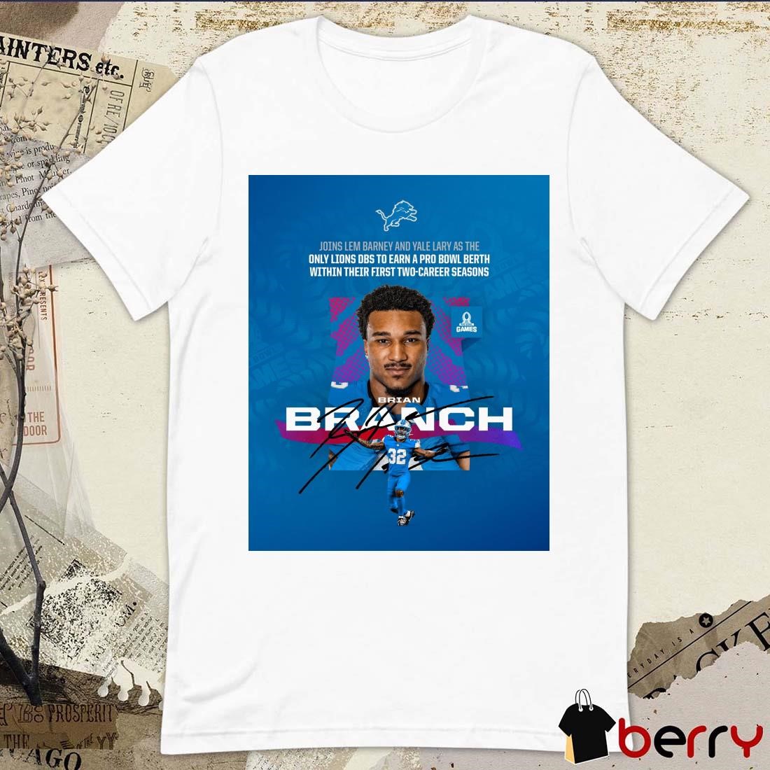 Official Poster Detroit Lions NFL Joins Lem Barney And Yale Lary As The ...