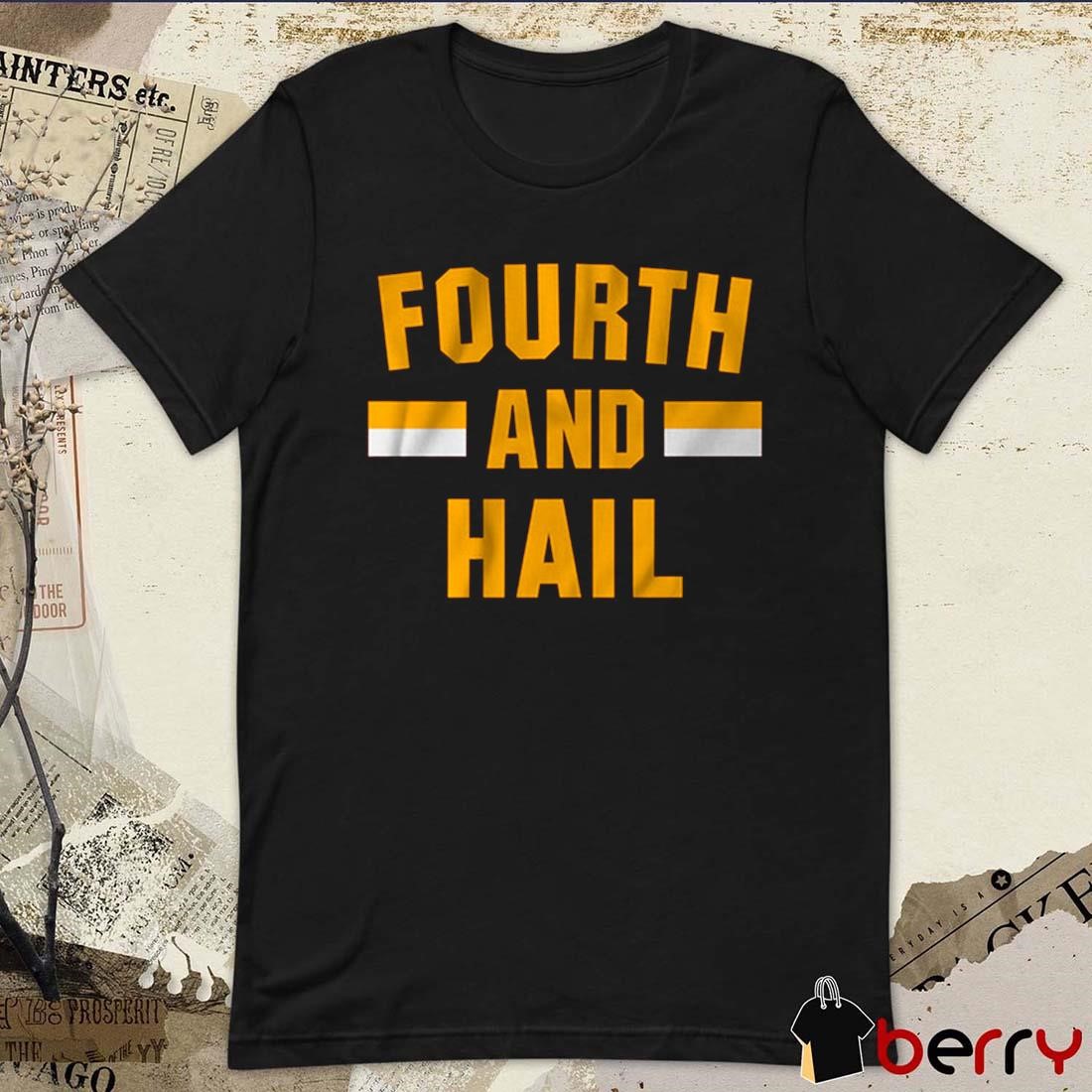 Official Washington Commanders NFL Football Fourth and Hail t-shirt ...