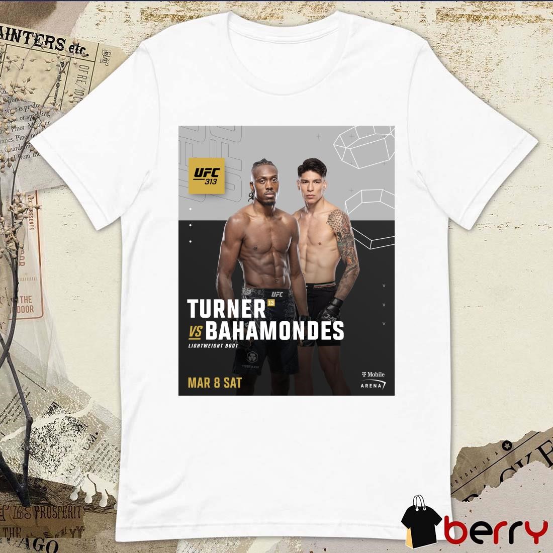 Official Poster UFC 313 Jalin Turner vs Ignacio Bahamondes Lightweight ...