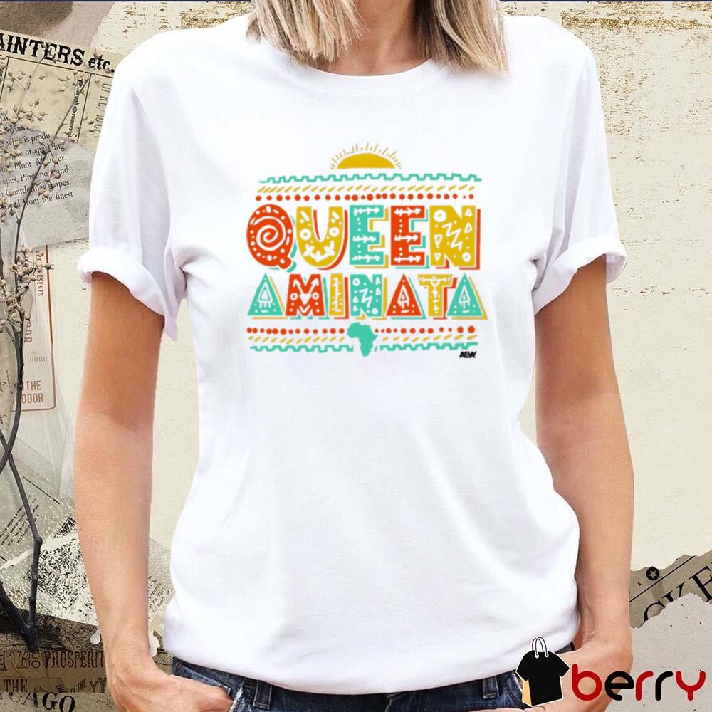 Official Queen Aminata Iconography AEW 2025 t-shirt, hoodie, sweater ...