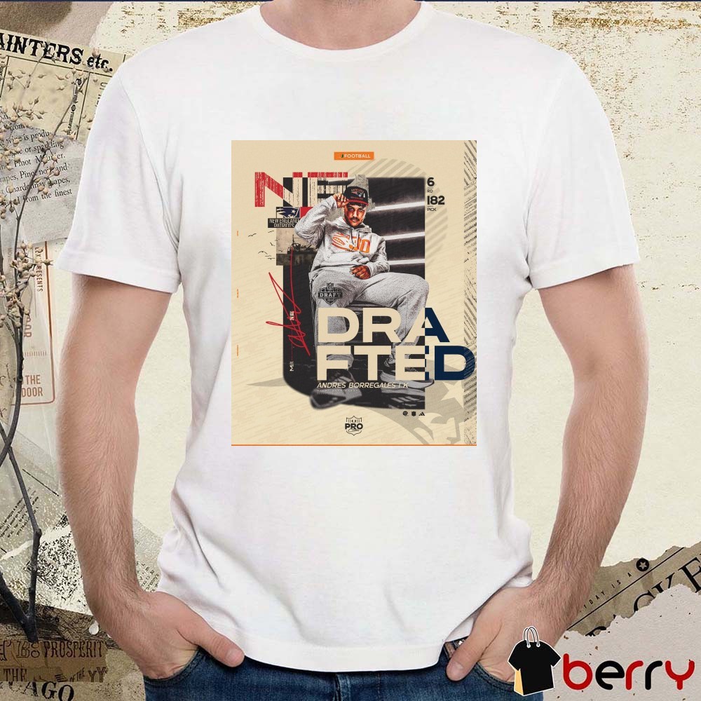 Official Andy Borregales Miami Hurricanes to Patriots NFL Draft 2025 ...