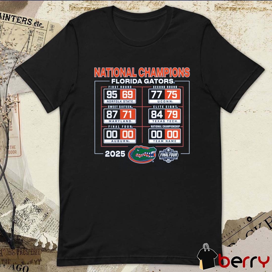 Official Florida Gators NCAA Men's Basketball National Champions ...