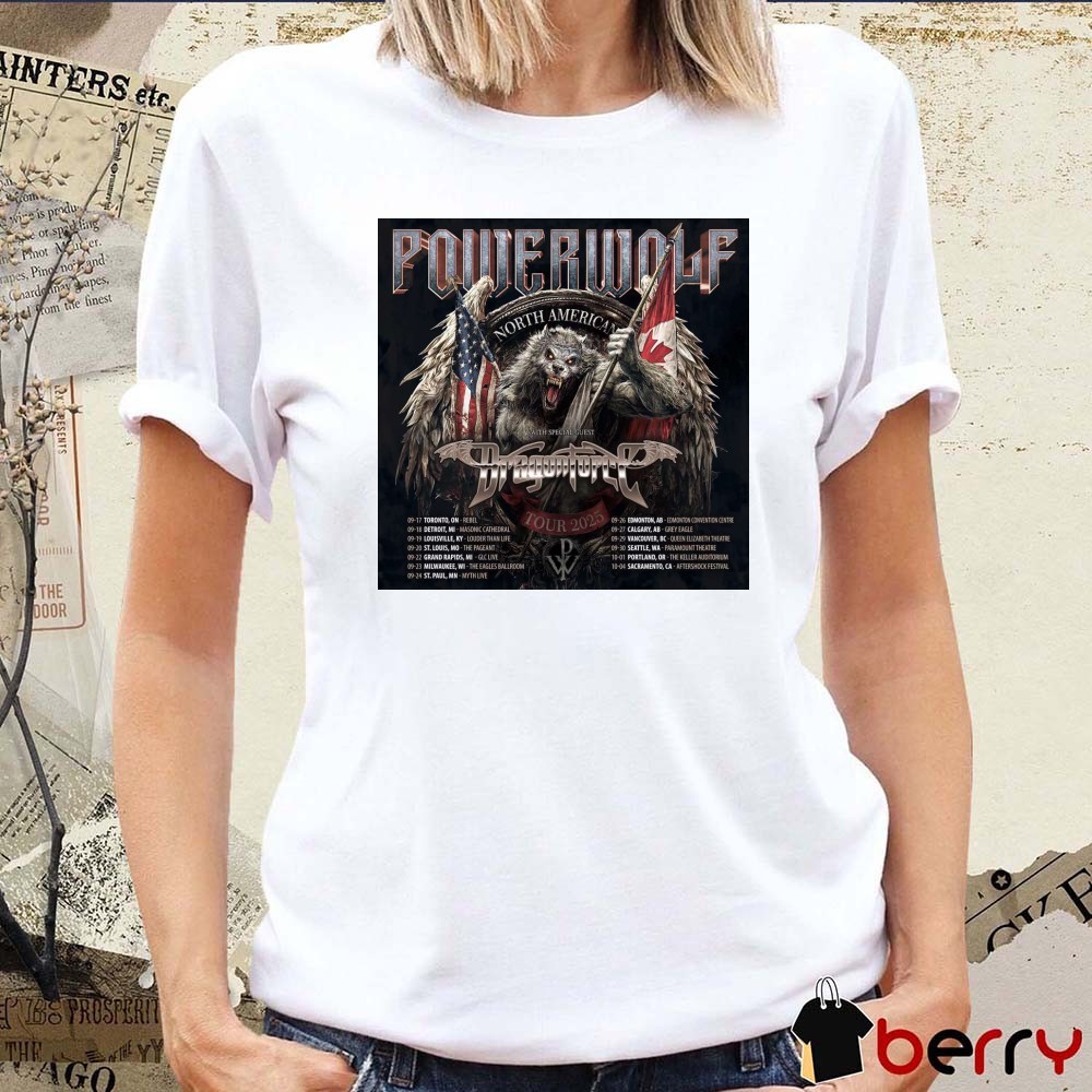 Official Poster Powerwolf North American Tour 2025 With Special Guest ...