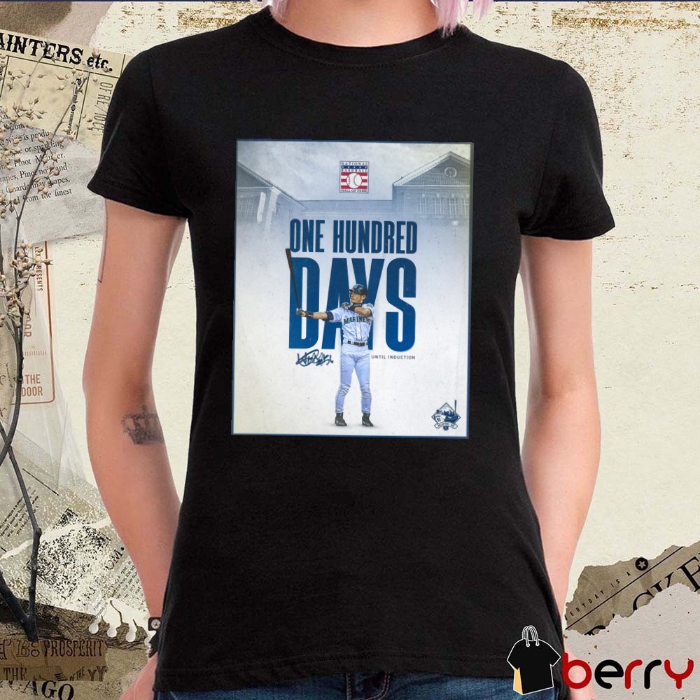 Official Seattle Mariners Ichiro Suzuki One Hundred Days National ...