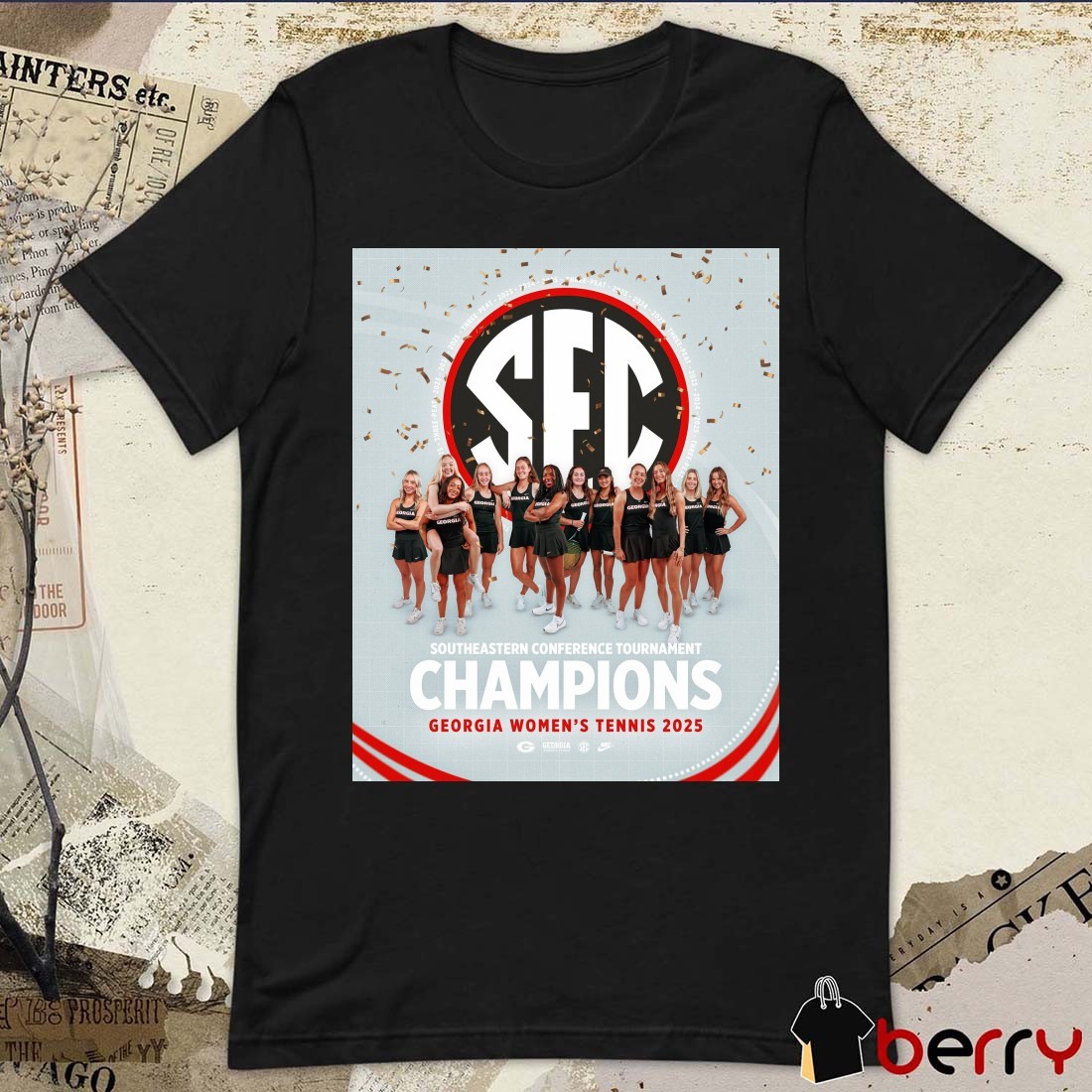 Official UGA Women's Tennis 2025 SEC Southeastern Conference Tournament ...