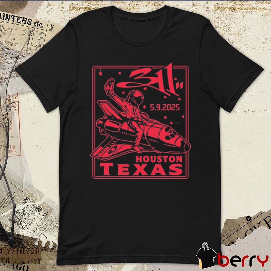 Official 311 Houston Texas May 9 2025 Tour t-shirt, hoodie, sweater ...