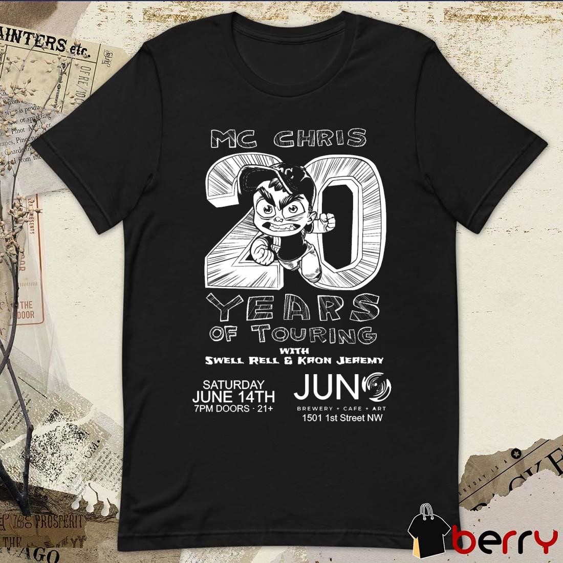 Official MC Chris 20 years of touring with Swell Rell and Kron Jeremy ...