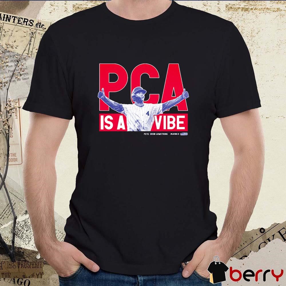 Official PCA Is A Vibe Pete Crow-Armstrong Chicago Cubs MLBPA 2025 t ...