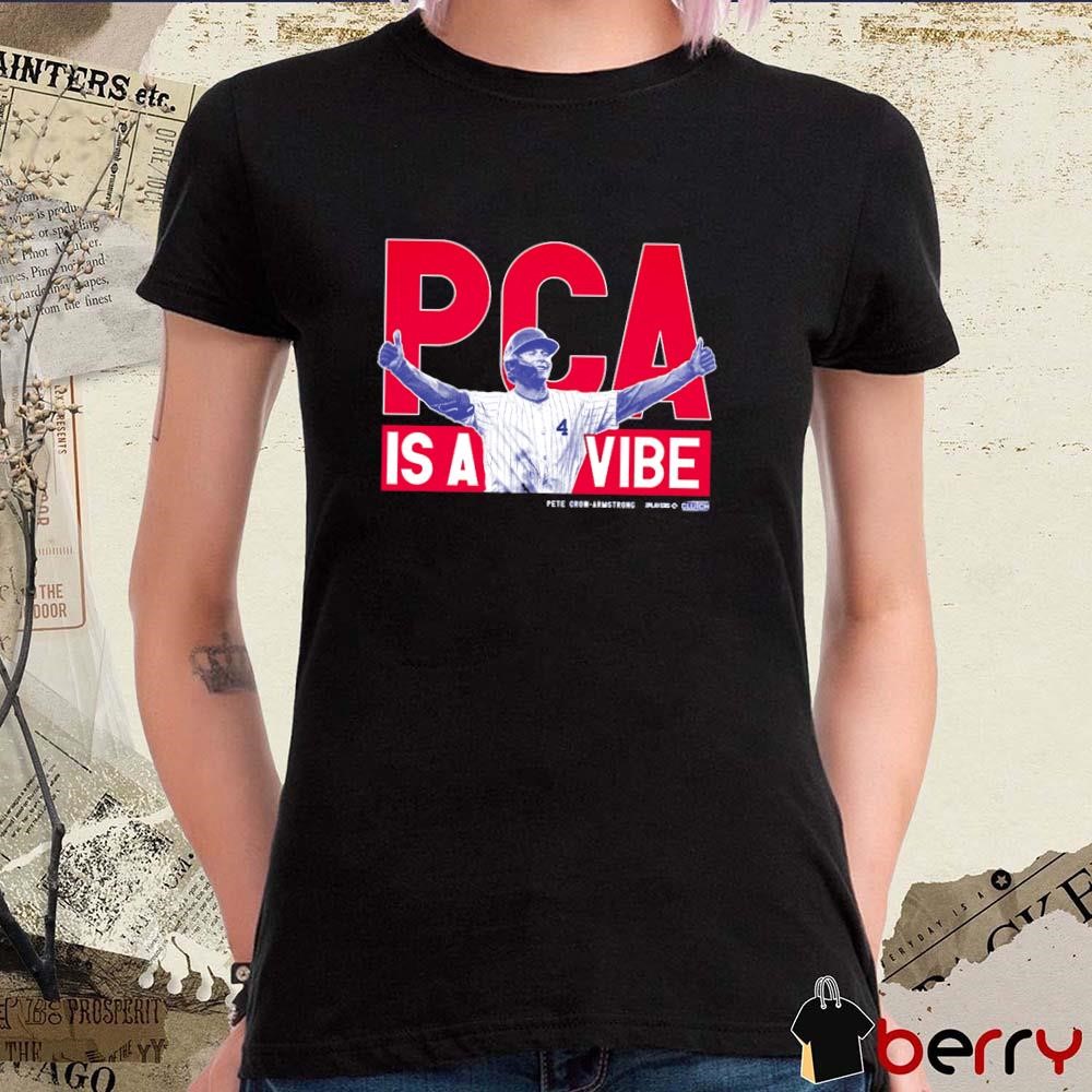 Official PCA Is A Vibe Pete Crow-Armstrong Chicago Cubs MLBPA 2025 t ...