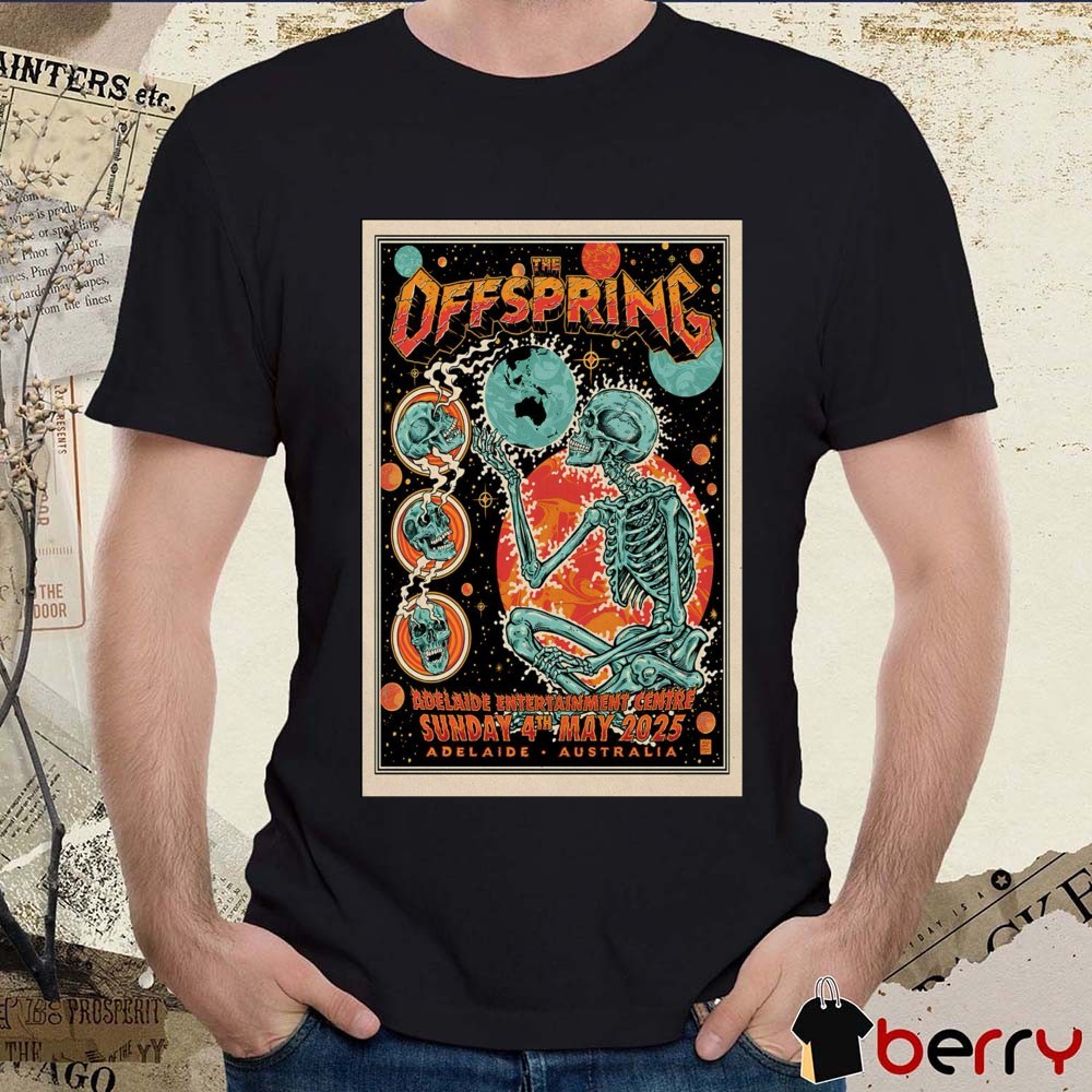 Official Poster The Offspring Adelaide Entertainment Centre in Adelaide ...
