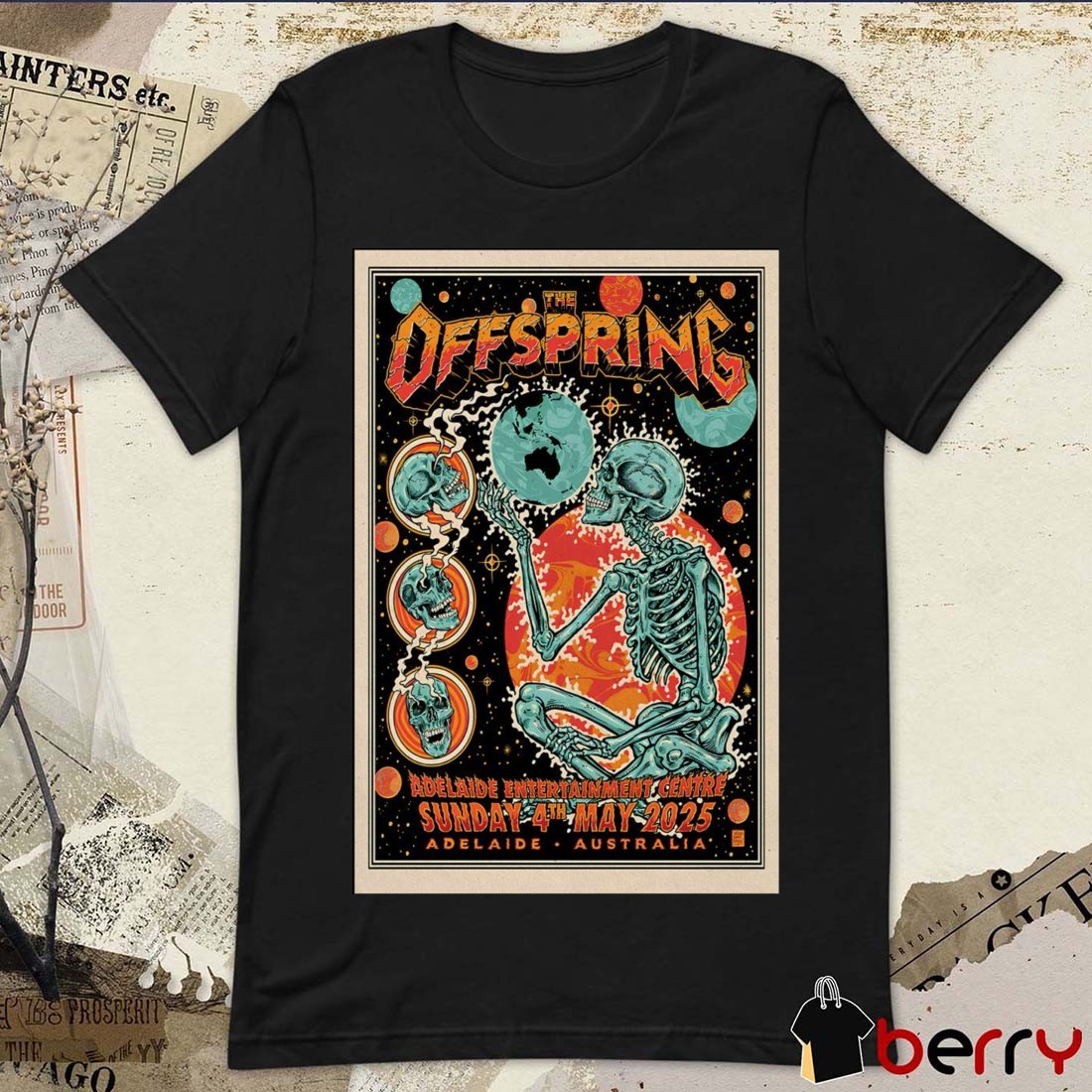 Official Poster The Offspring Adelaide Entertainment Centre in Adelaide ...